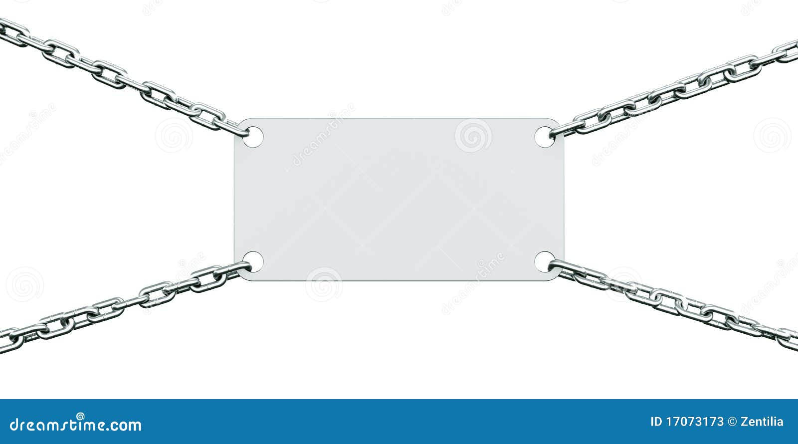 Sign with chains stock illustration. Illustration of hanging - 17073173