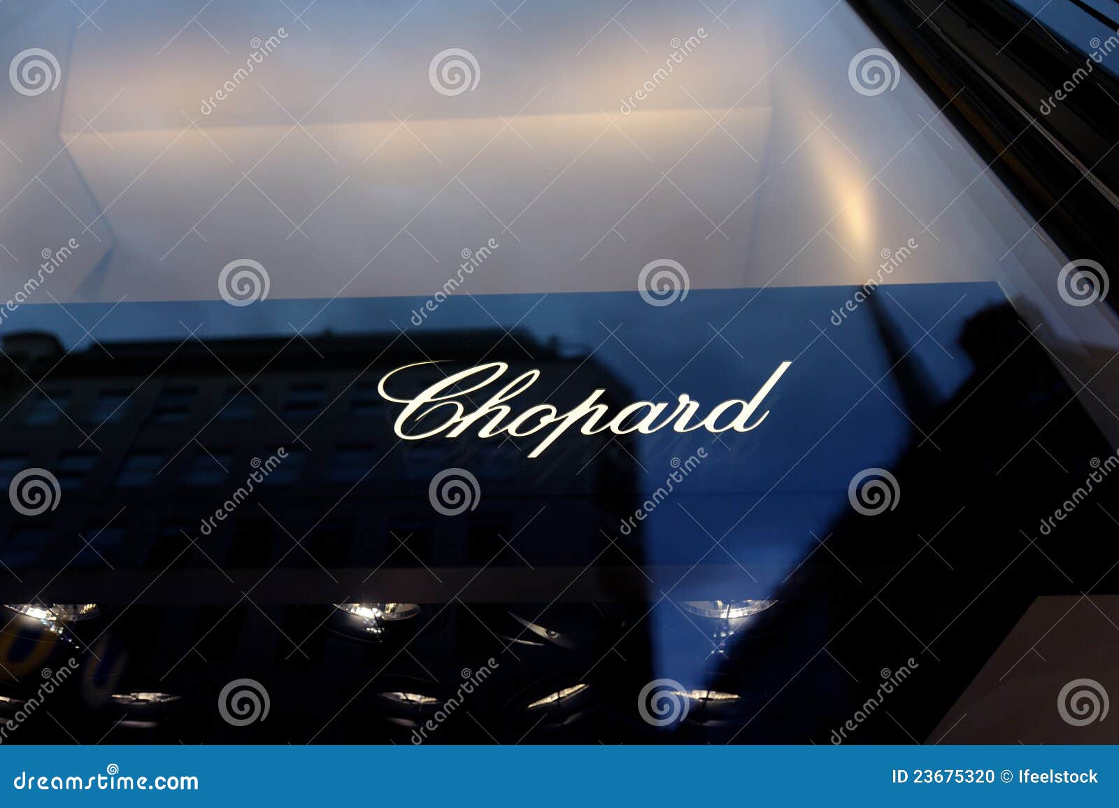 Sign of the Chopard Store in Vienna Editorial Image - Image of retail ...