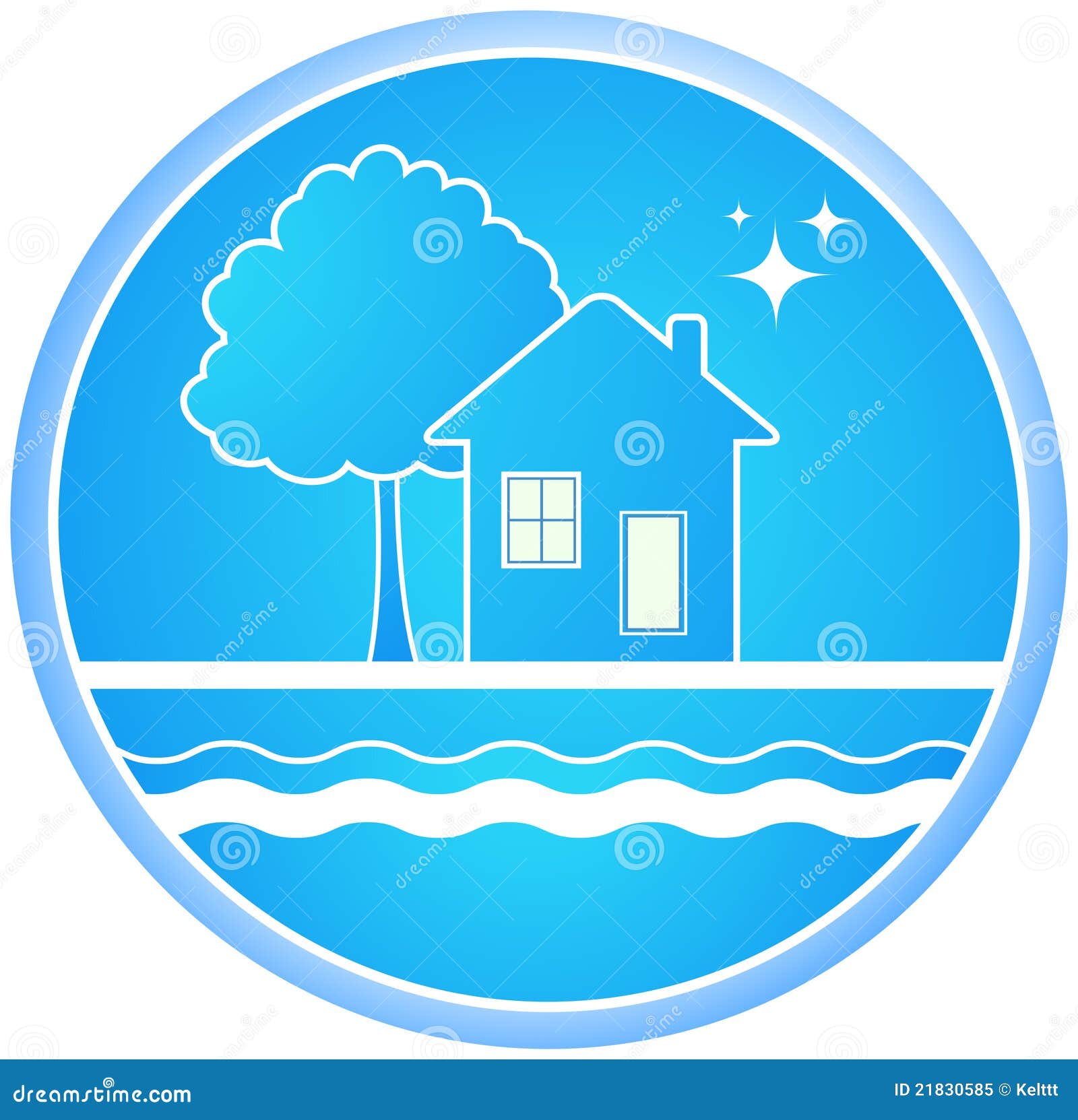 Sign of clean environment stock vector. Illustration of drink - 21830585