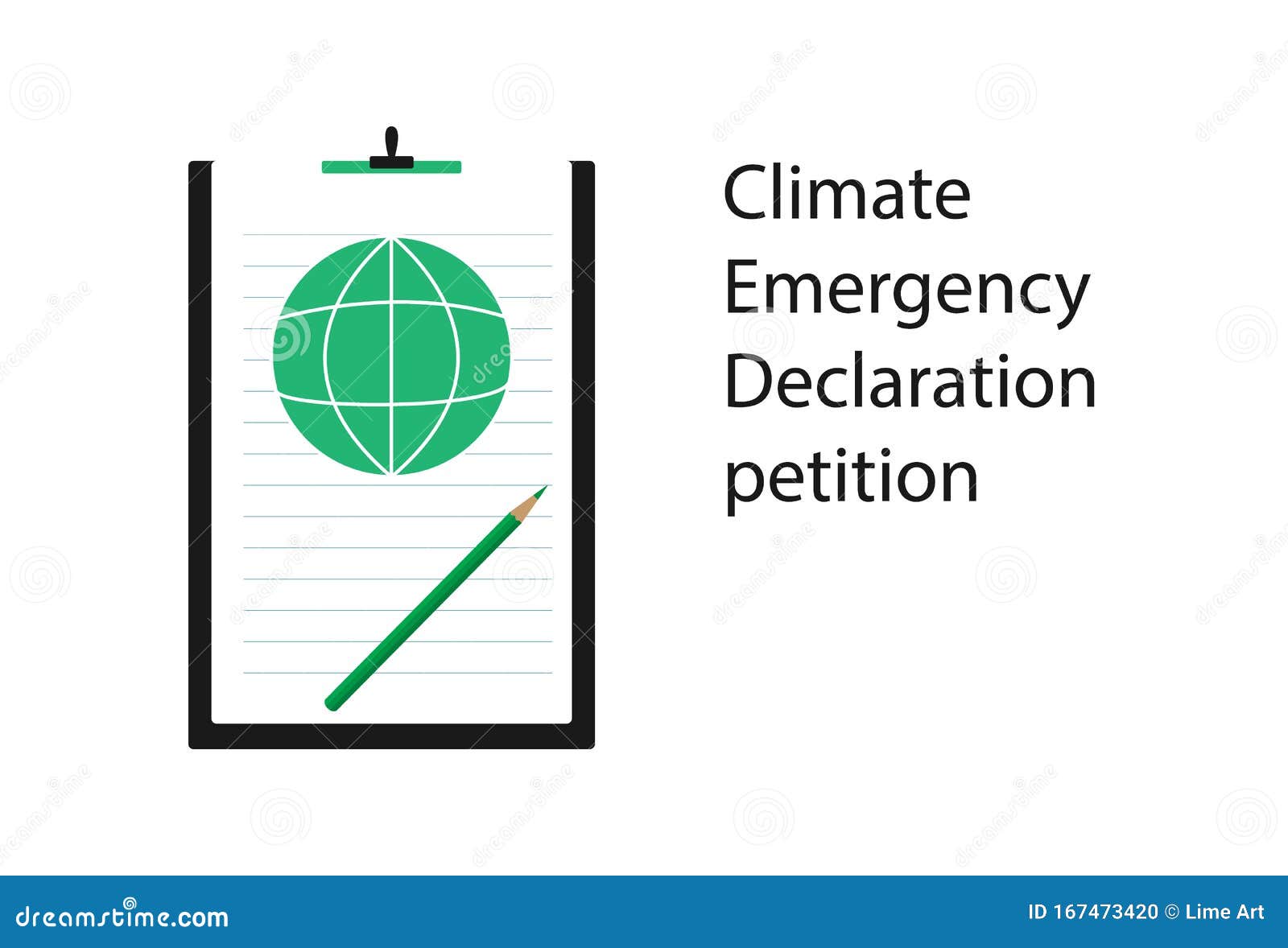 Climate Emergency Declaration Petition. Icon Planet Earth, Fires ...