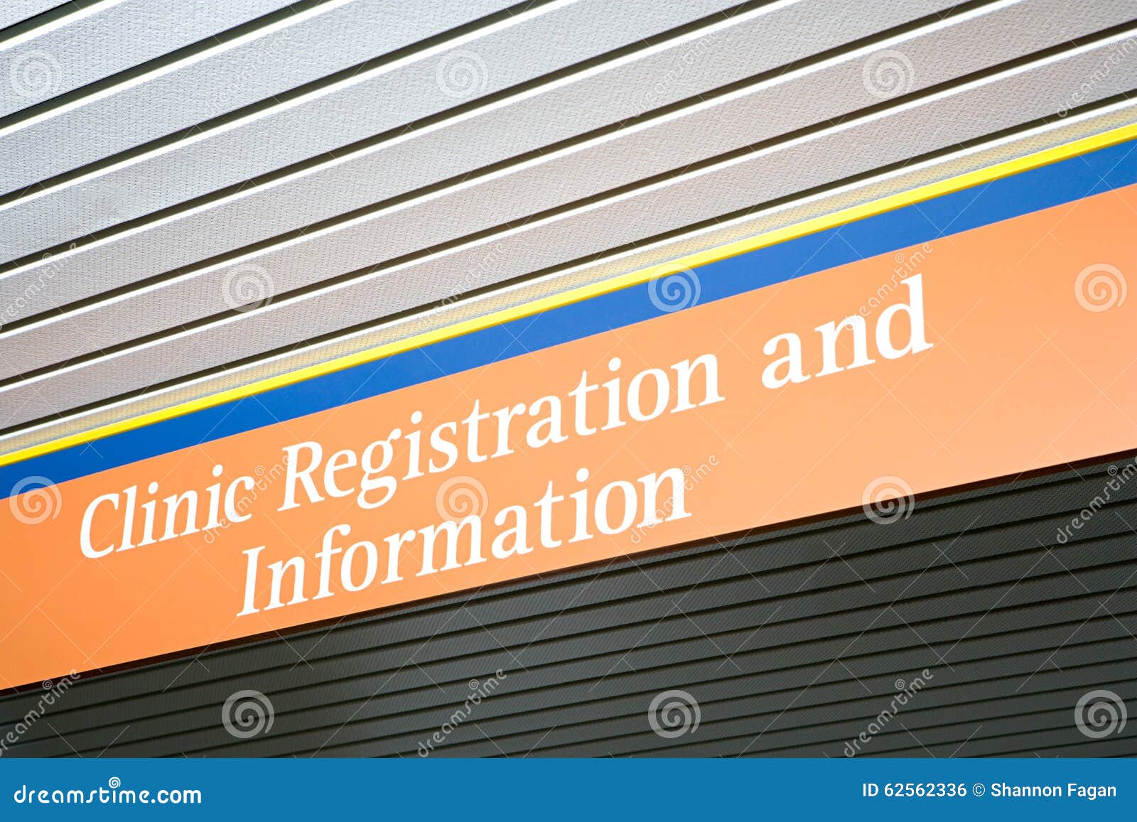 Sign in a clinic stock photo. Image of direction, hospital - 62562336