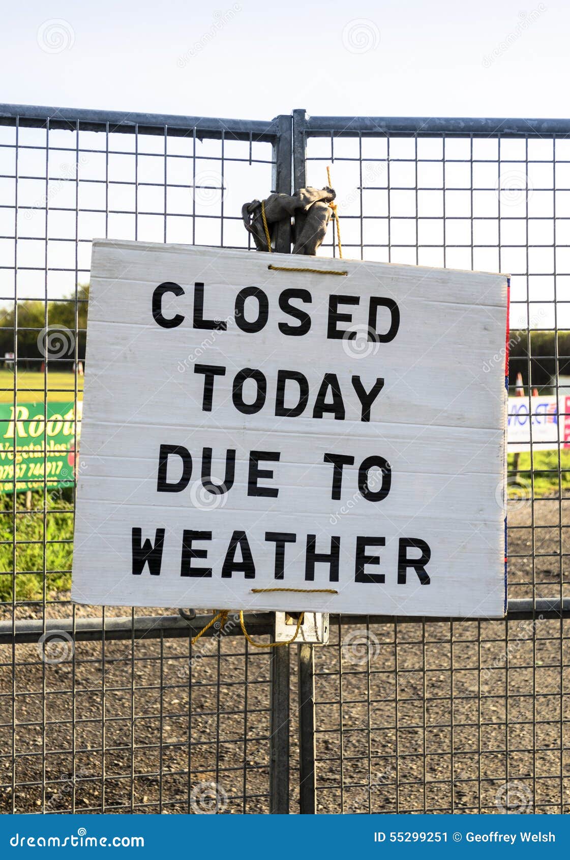 Sign closed today stock image. Image of sign, inform - 55299251