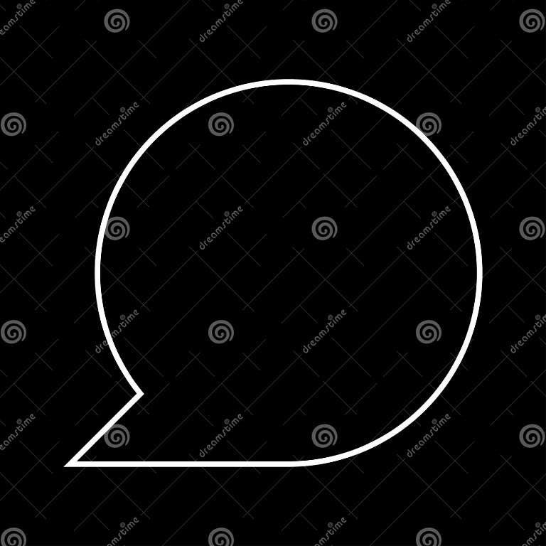 Sign Commentary Grey Set Icon . Stock Vector - Illustration of talk ...