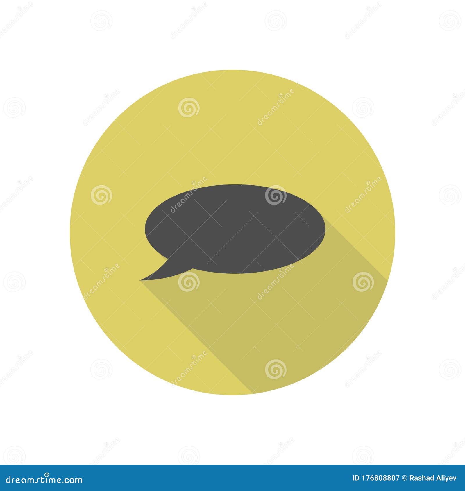 Sign of Communication . Element of Web Long Shadow Icon Stock ...