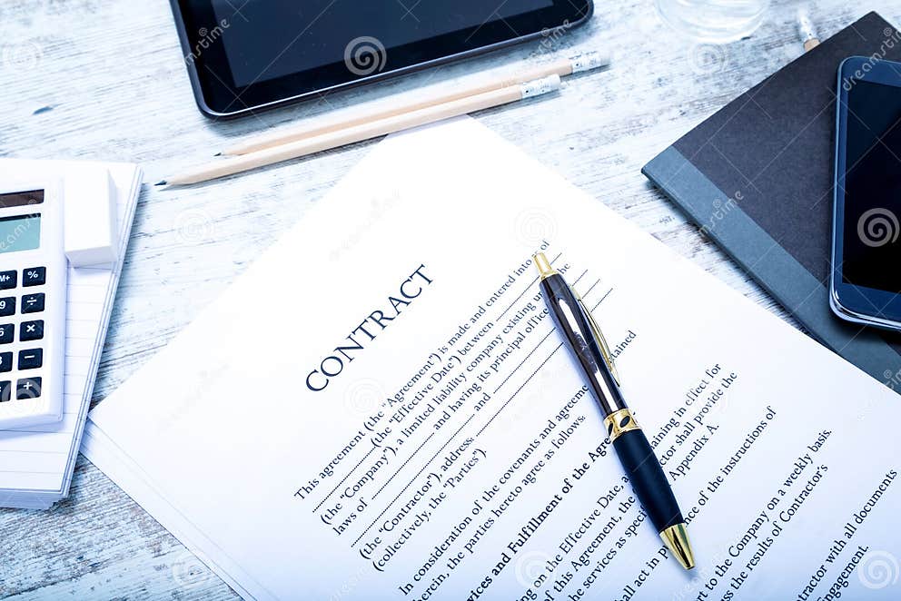 Sign a Contract stock image. Image of negotiations, deal - 50616845