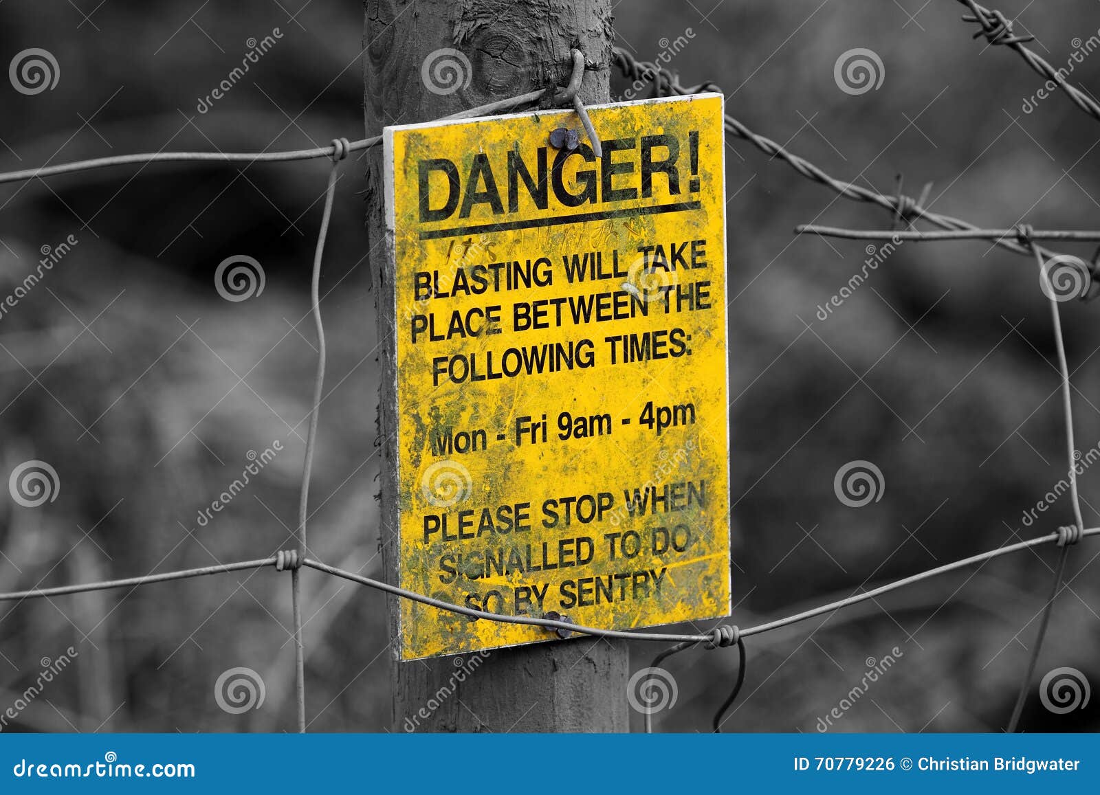 Sign danger explosives stock photo. Image of clear, explosives - 70779226