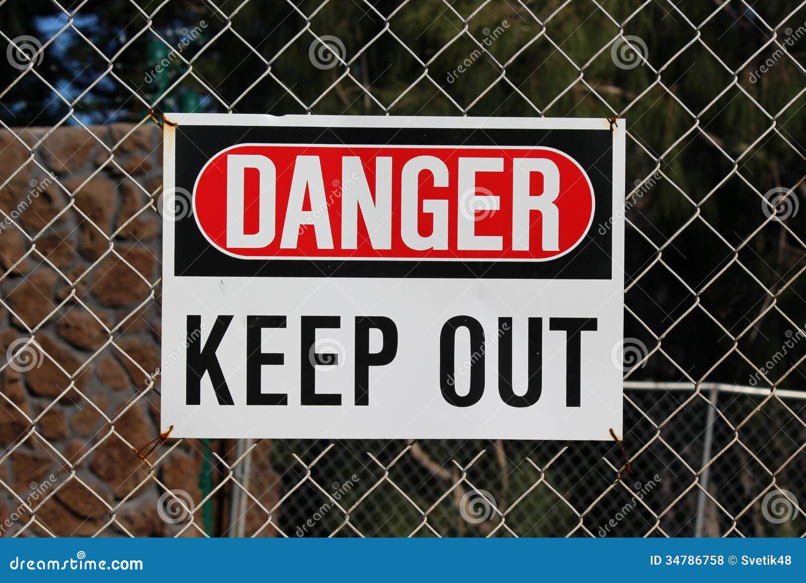 Sign DANGER stock photo. Image of warning, building, street - 34786758