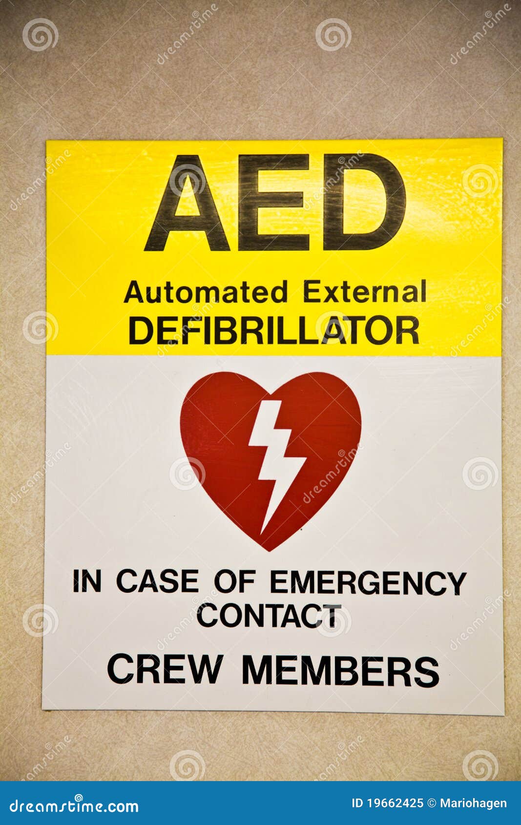Sign Defibrillator stock image. Image of respectful, attentive - 19662425