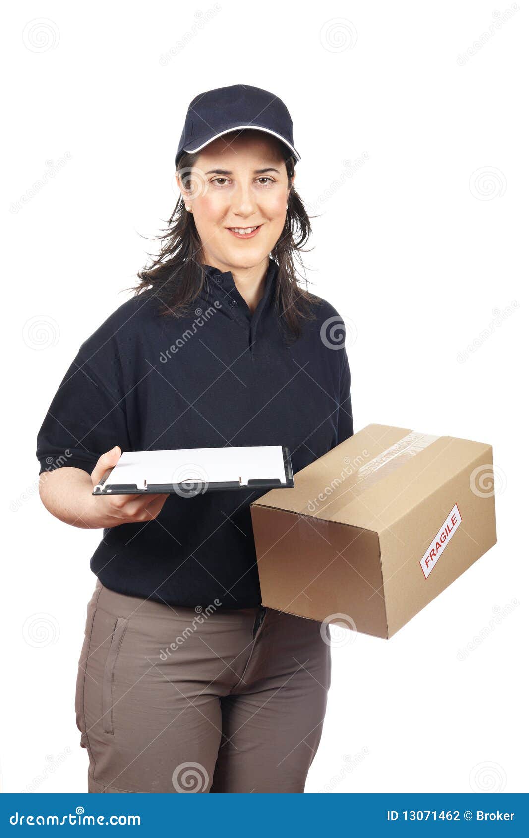 Sign for delivery stock photo. Image of give, accepting - 13071462