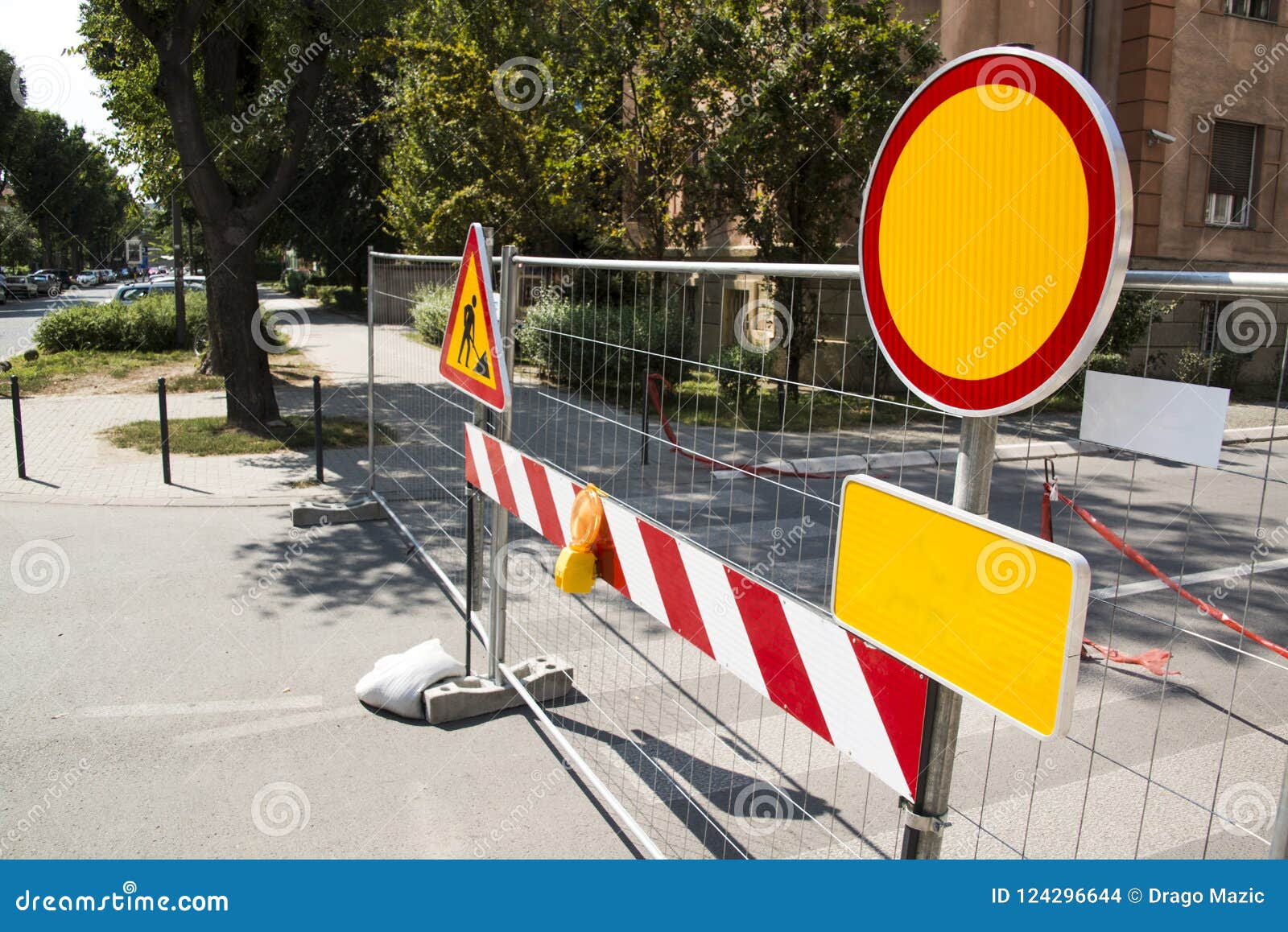 A Sign Denoting the Forbidden Passage Stock Photo - Image of denoting ...