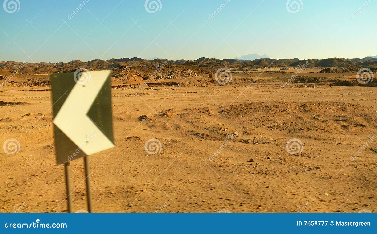Sign in desert stock image. Image of dune, sand, index - 7658777