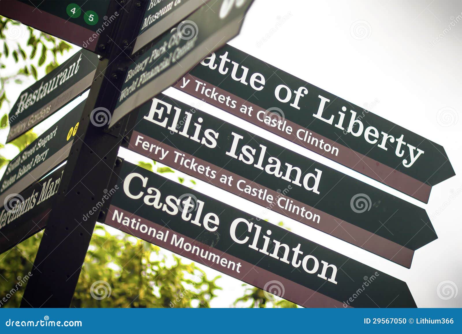 Sign with directions stock photo. Image of text, castle - 29567050