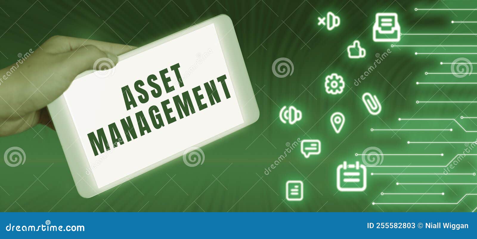 Text Caption Presenting Asset Managementsystematic Process of Operating ...