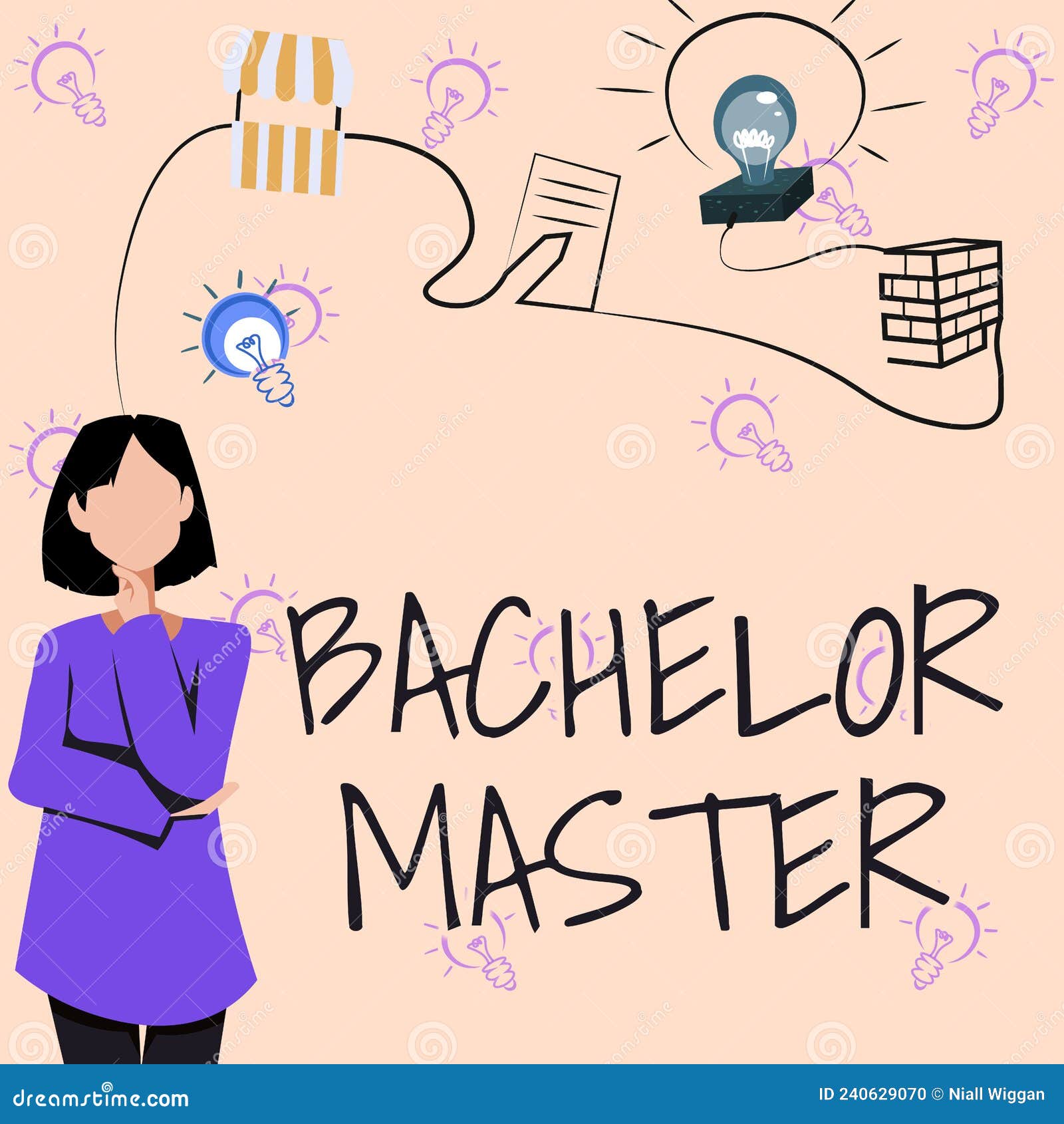 Sign Displaying Bachelor Master. Business Overview an Advanced Degree ... Sign Displaying Bachelor Master. Business Overview an Advanced Degree ...