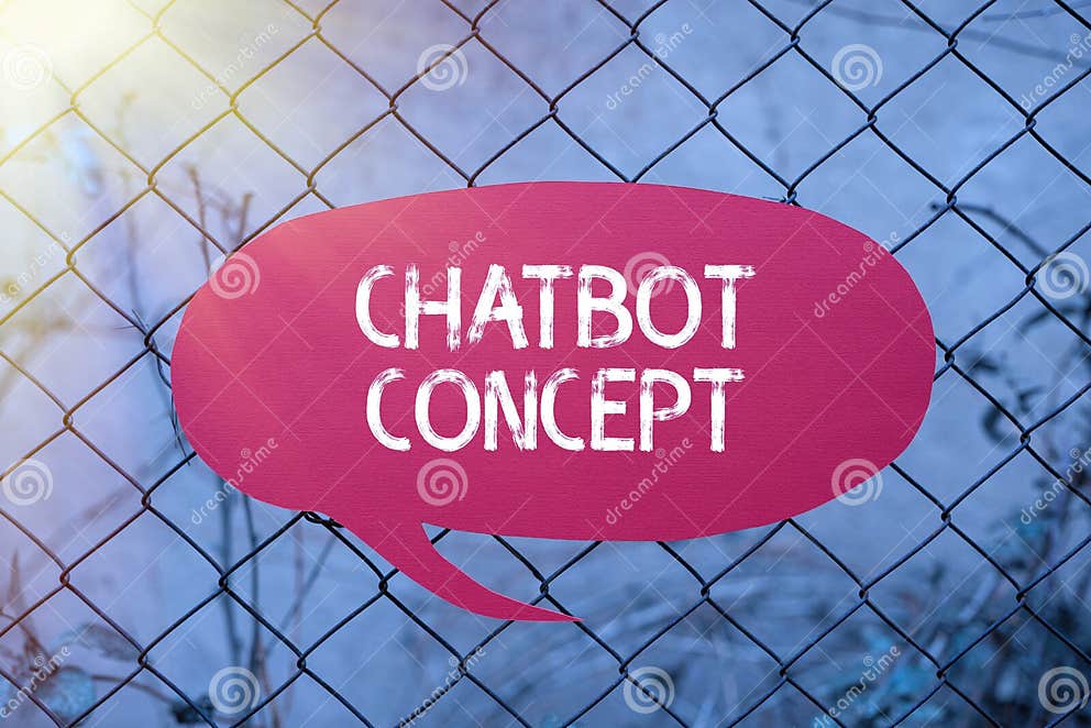Sign Displaying Chatbot Concept. Word for Virtual Assistant Artificial ...