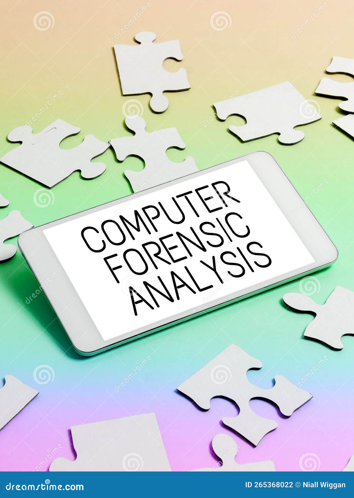 Forensic Analysis - A Forensics Lab Technician Examines Murder Scene ...