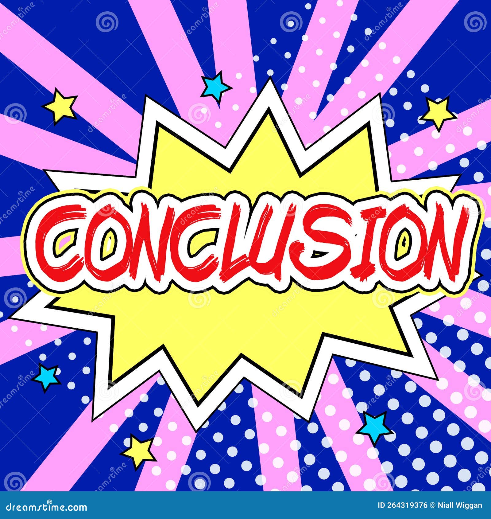 Sign Displaying Conclusion. Word Written on Results Analysis Final ...