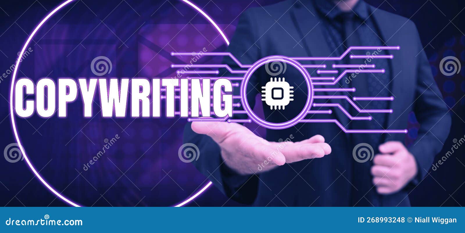 Sign Displaying Copywriting. Internet Concept Writing the Text of ... Sign Displaying Copywriting. Internet Concept Writing the Text of ...