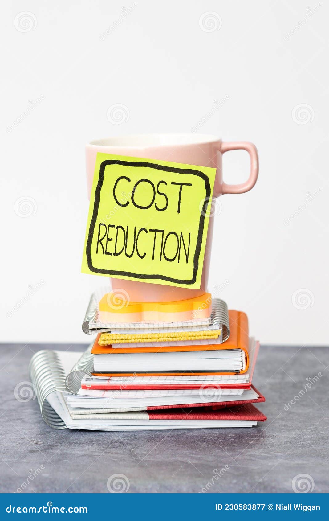 Sign Displaying Cost Reduction. Word for Process of Finding and ...