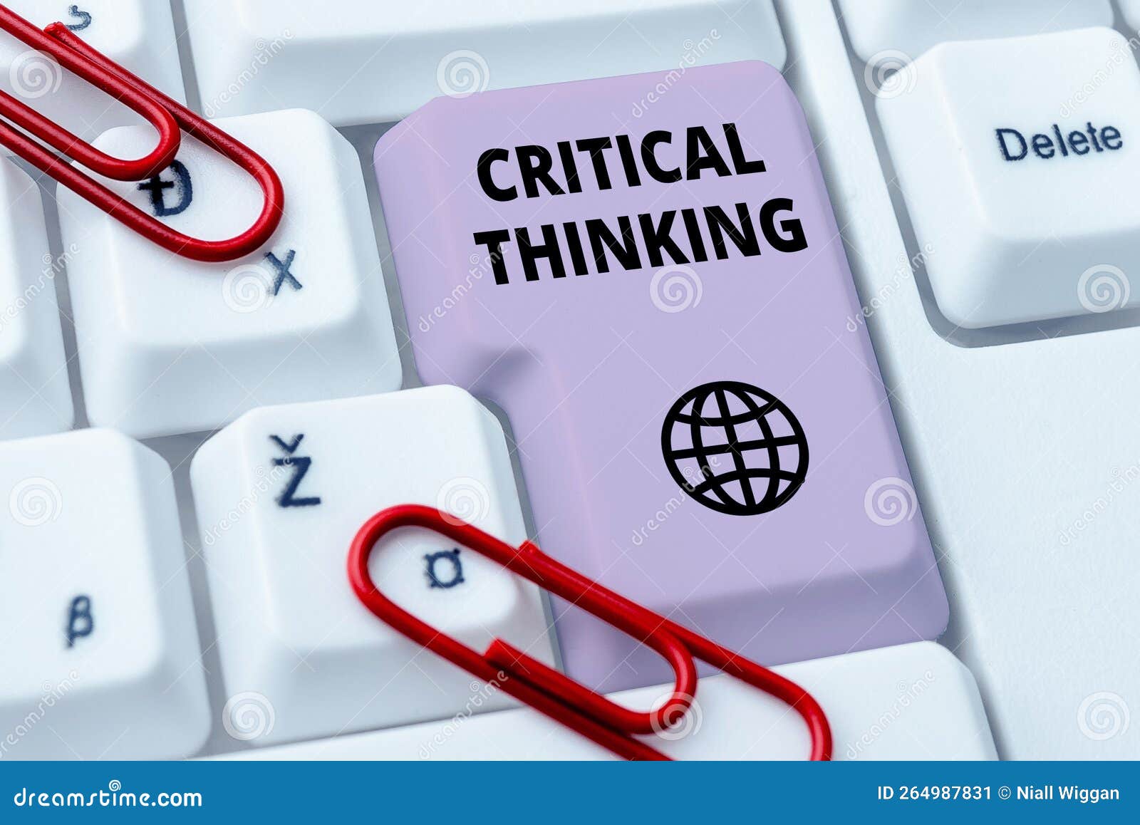 Text Showing Inspiration Critical Thinking. Concept Meaning Sequence of ...