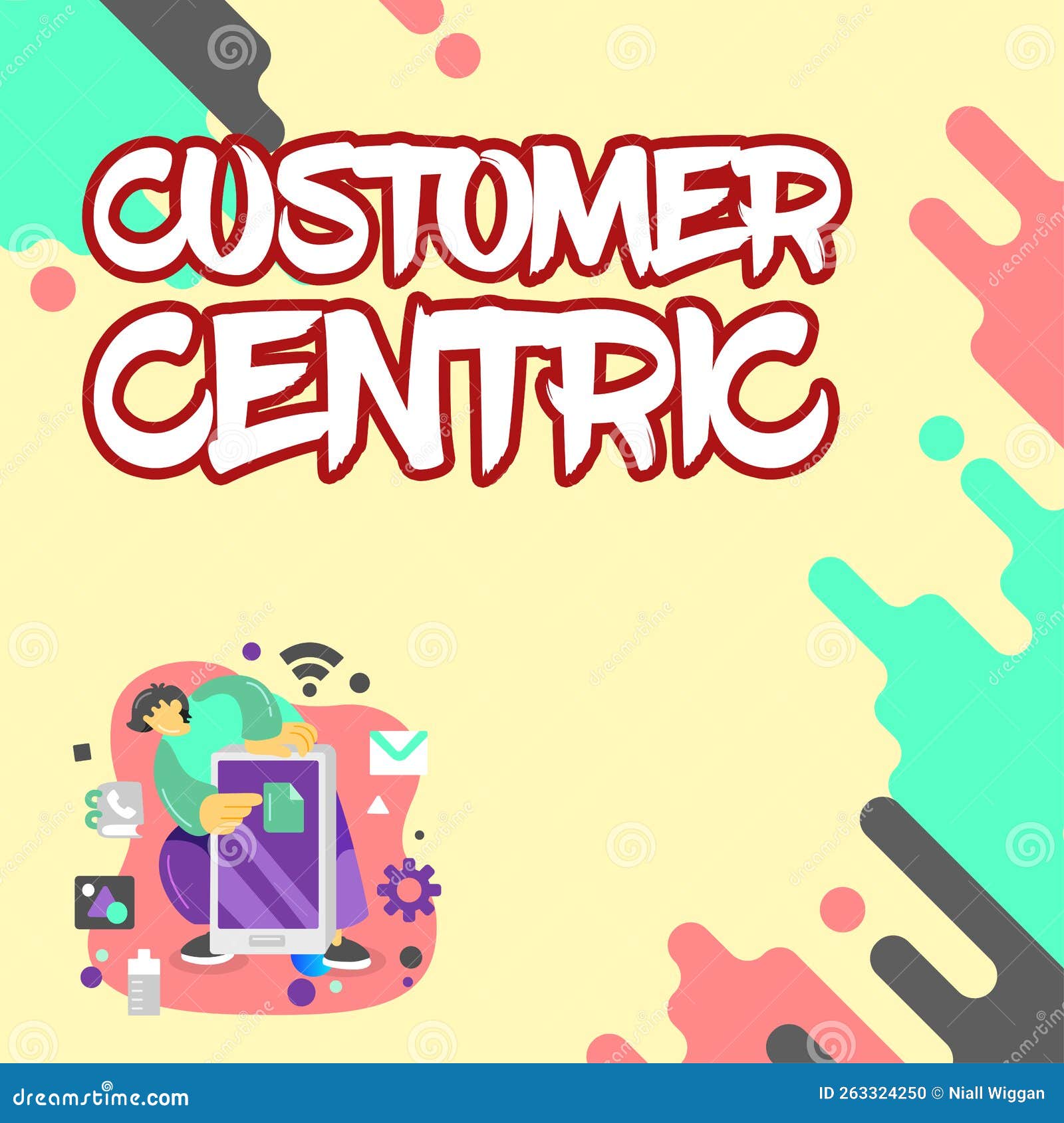 Sign Displaying Customer Centric. Business Concept Process of Looking ... Sign Displaying Customer Centric. Business Concept Process of Looking ...