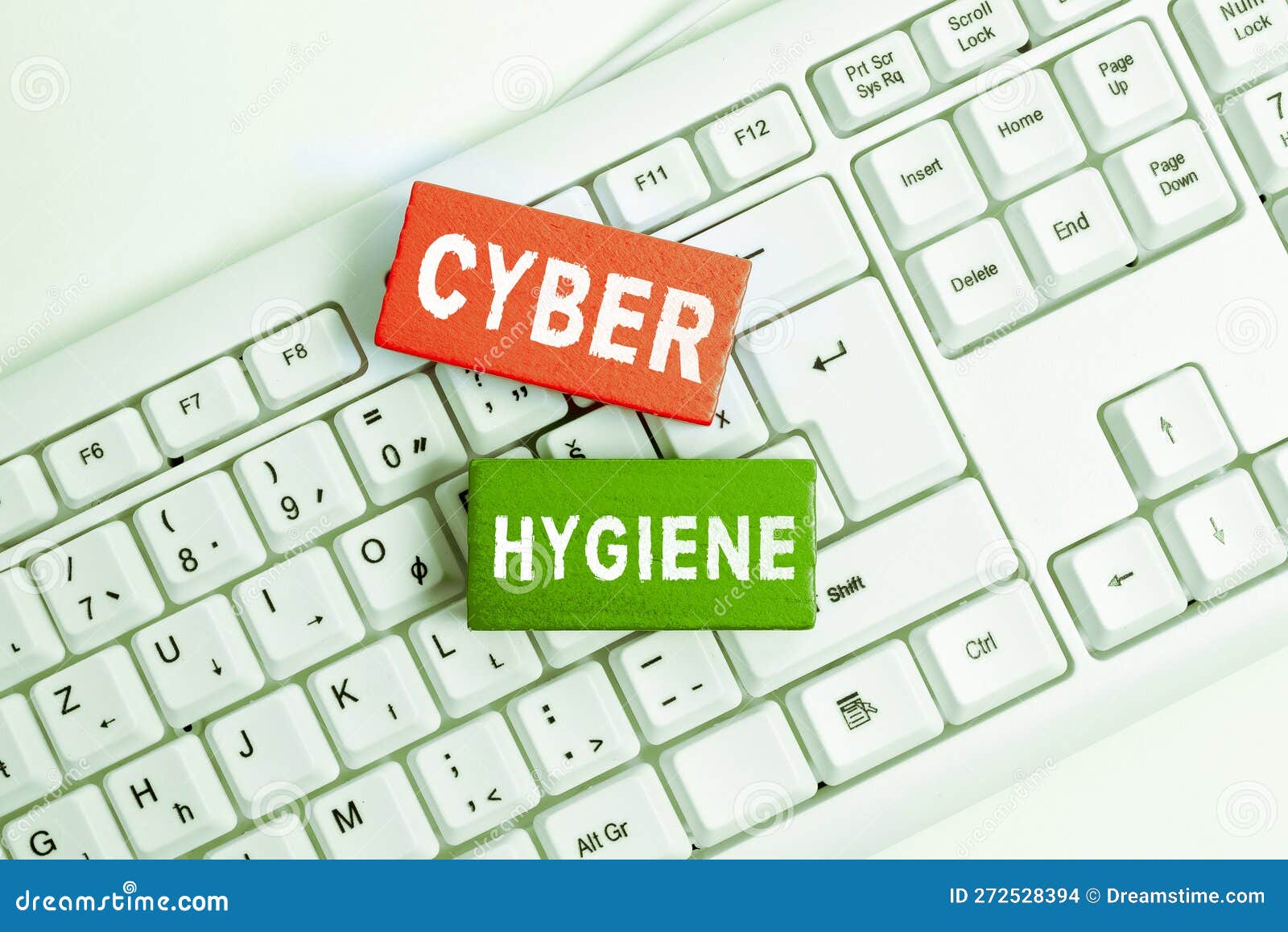 Sign Displaying Cyber Hygiene. Word for Steps that Computer Users Take ...