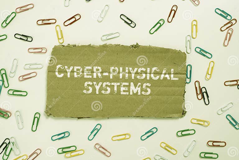 Sign Displaying Cyber Physical Systems. Business Concept Mechanism ... Sign Displaying Cyber Physical Systems. Business Concept Mechanism ...