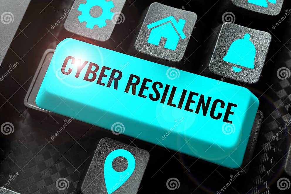 Sign Displaying Cyber Resilience. Word for Measure of How Well an ... Sign Displaying Cyber Resilience. Word for Measure of How Well an ...