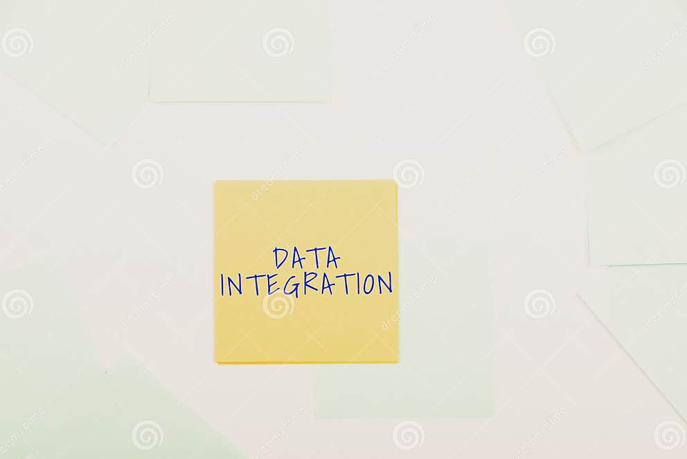 Sign Displaying Data Integrationcombination of Technical and Business ...