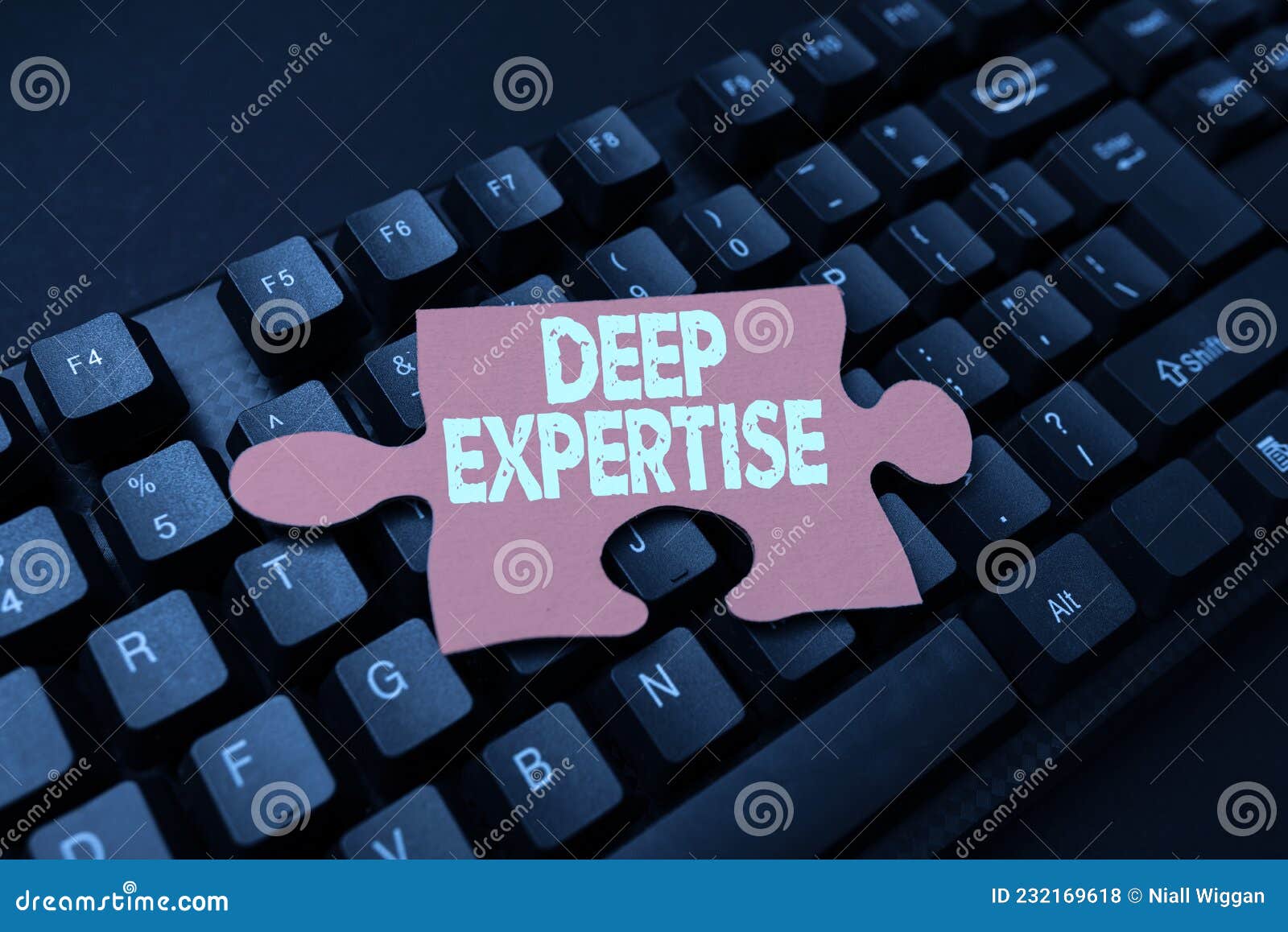 Sign Displaying Deep Expertise. Concept Meaning Great Skill or Broad ...