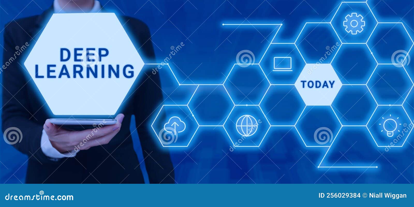 Sign Displaying Deep Learning. Word Written on Hierarchical ...