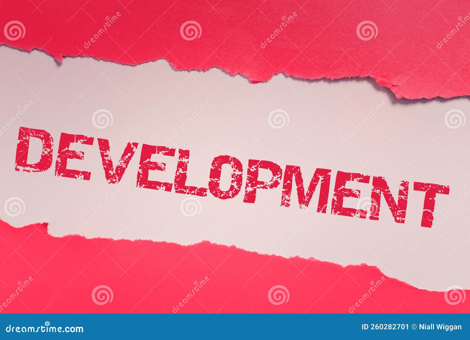 Sign Displaying Development. Word for a Cycle in Which Somebody or ...
