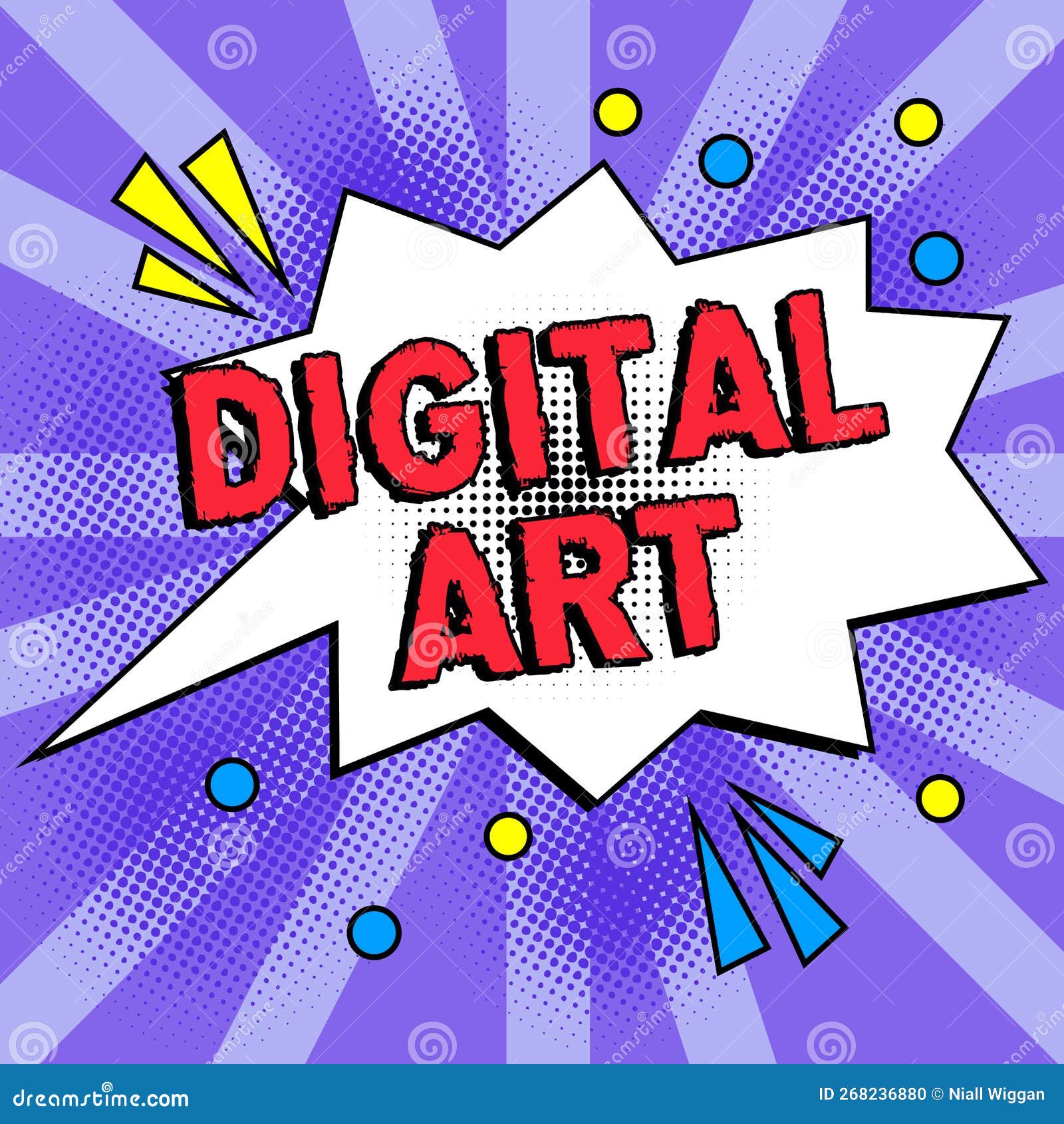 Sign Displaying Digital Art. Conceptual Photo Use of Skill and Creative ...