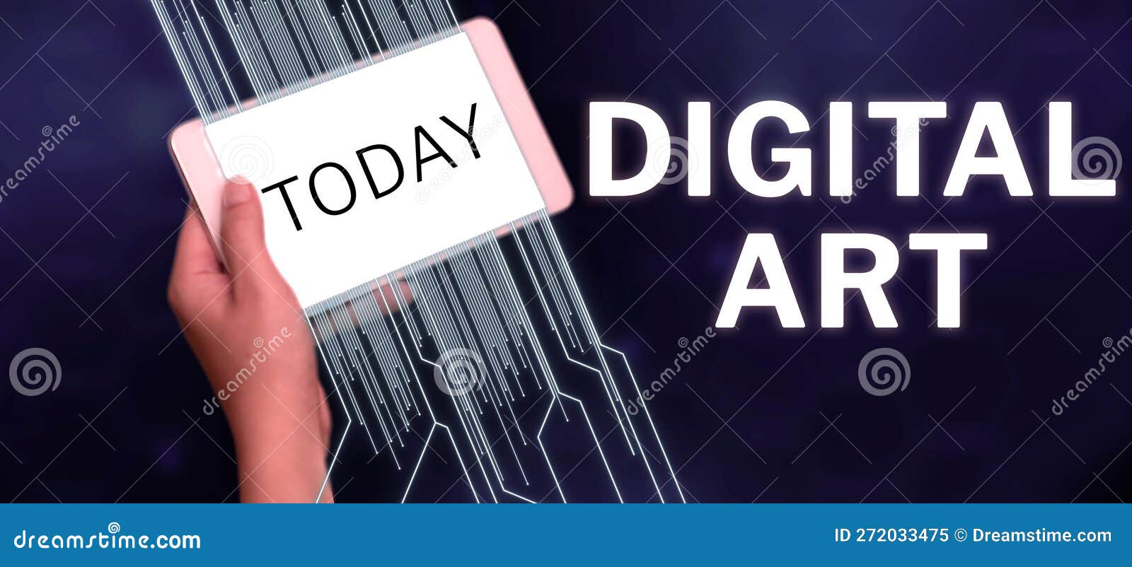 Handwriting Text Digital Art. Internet Concept Use of Skill and ...