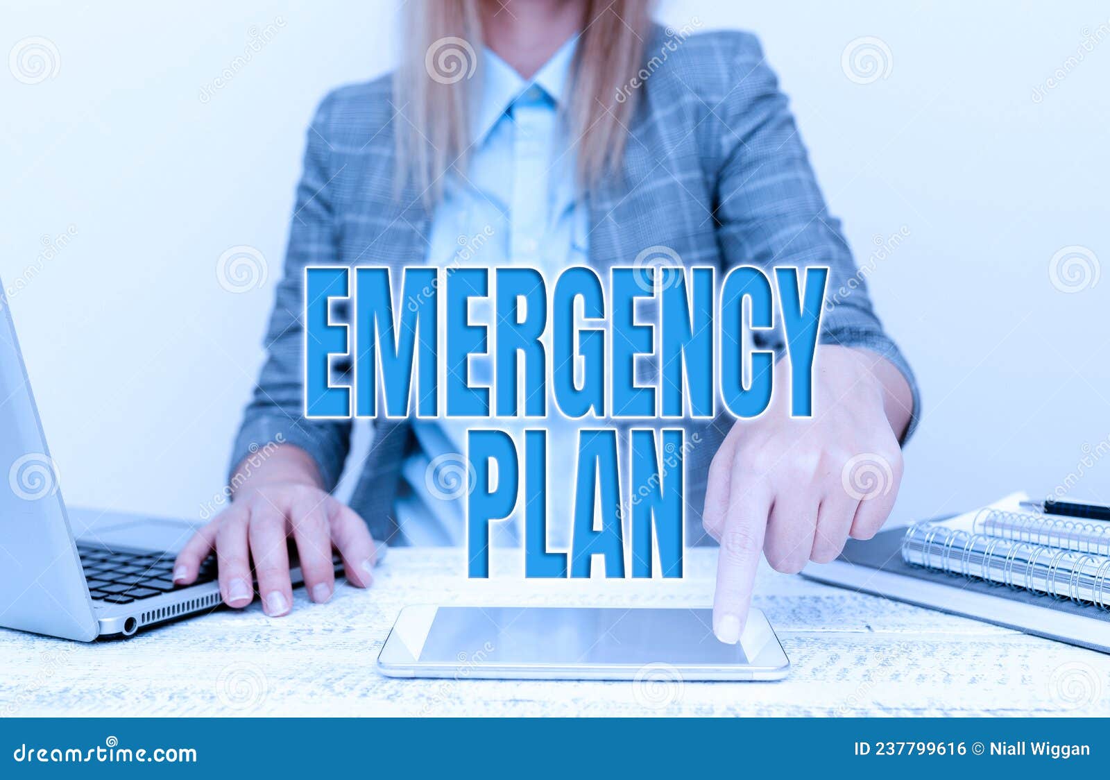 Inspiration Showing Sign Emergency Plan. Word Written on Procedures for ...