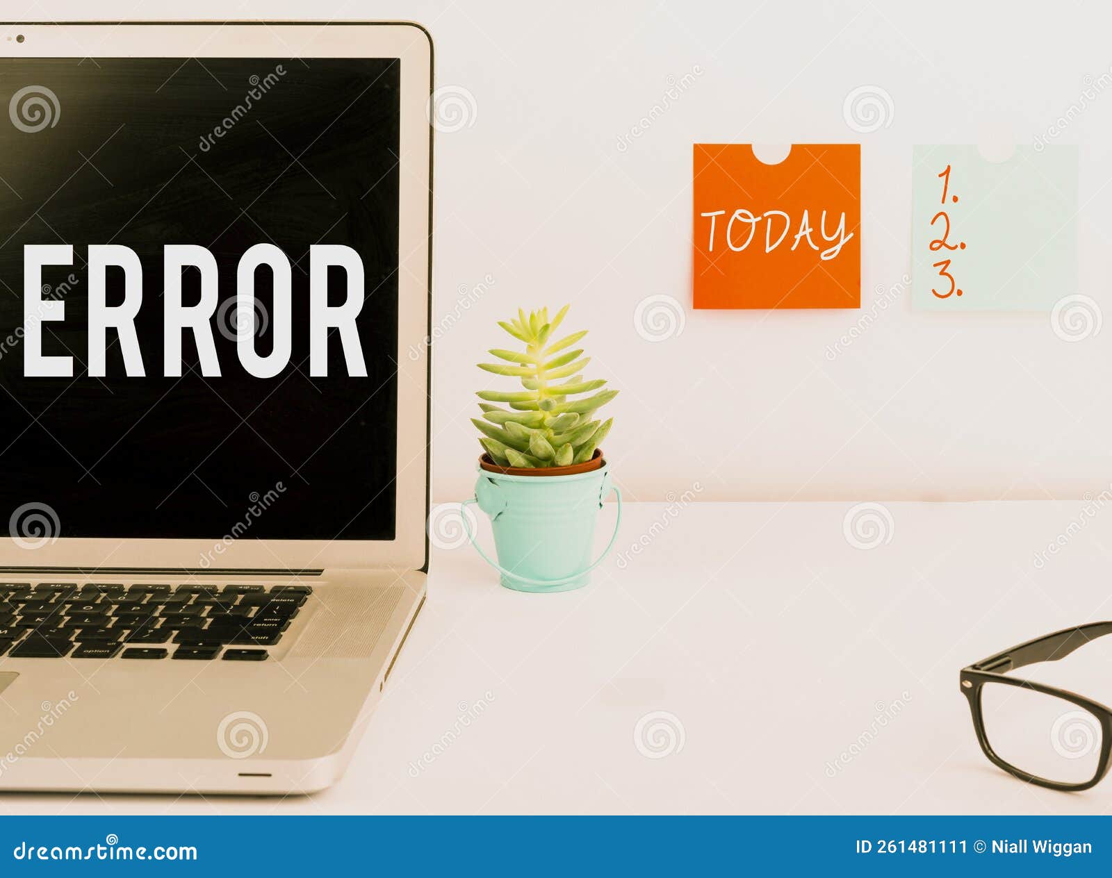 Sign Displaying Error. Business Overview Failure or in Deviation from ...