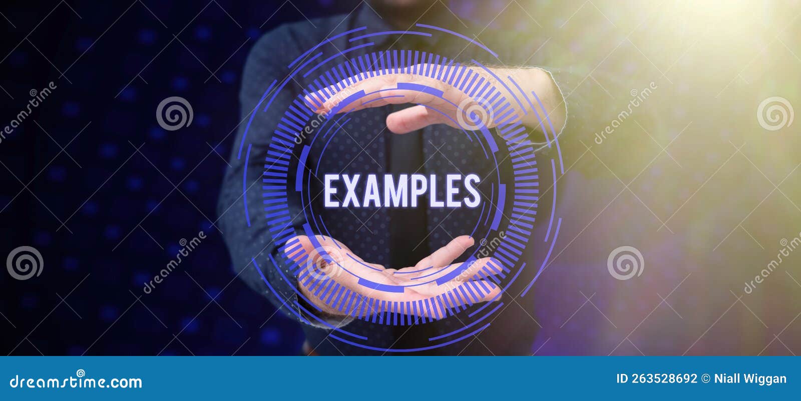 Conceptual Display Examples. Internet Concept Photo Sample Model To ...