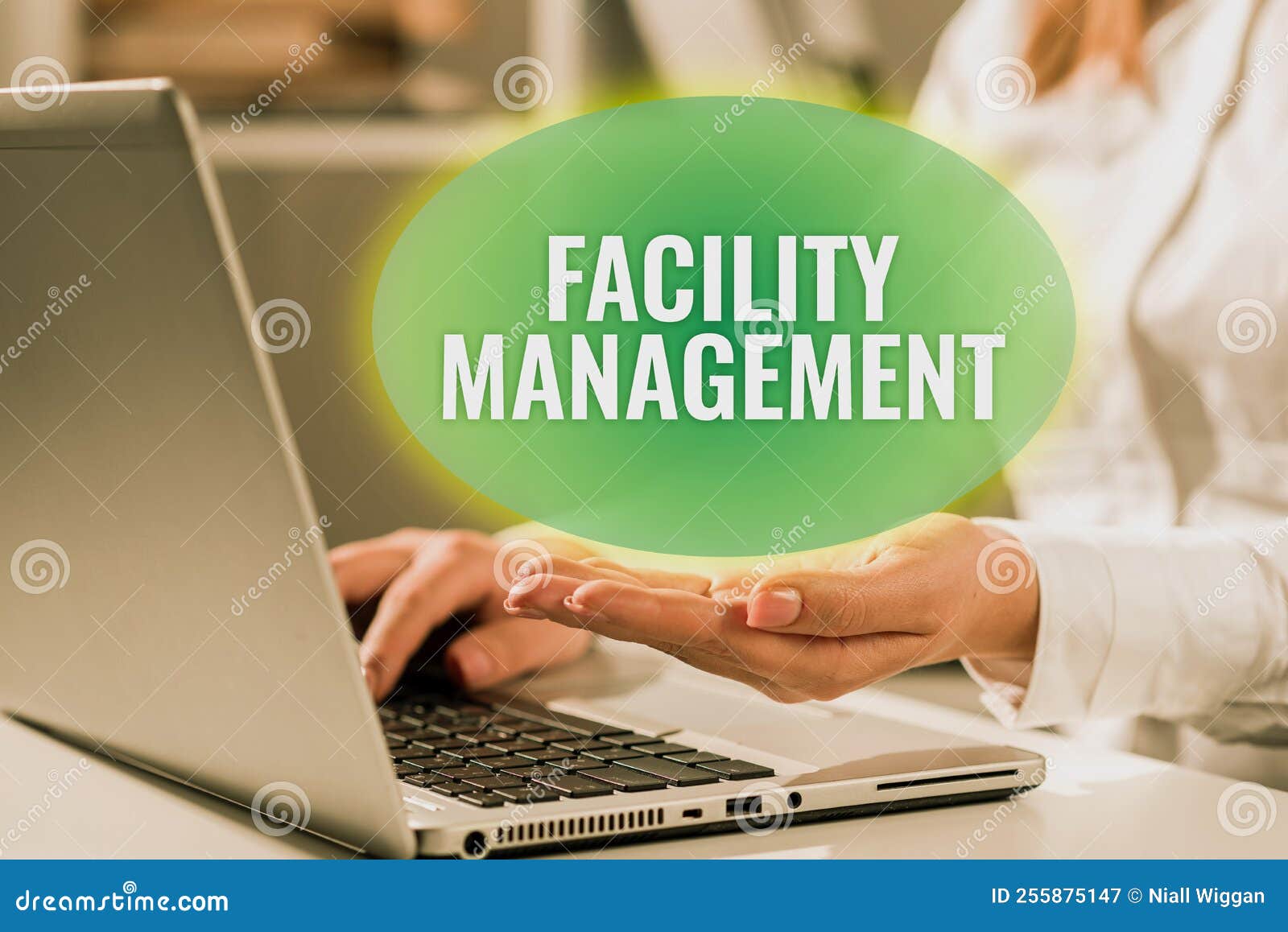 Sign Displaying Facility Management. Word for Multiple Function ...