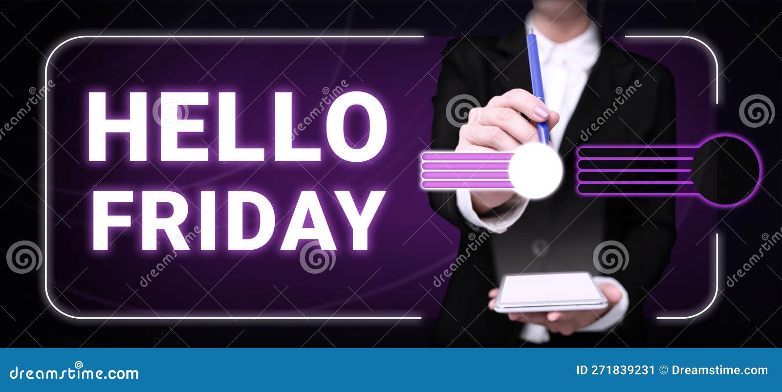 Sign Displaying Hello Friday. Business Approach Greetings on Fridays ... Sign Displaying Hello Friday. Business Approach Greetings on Fridays ...