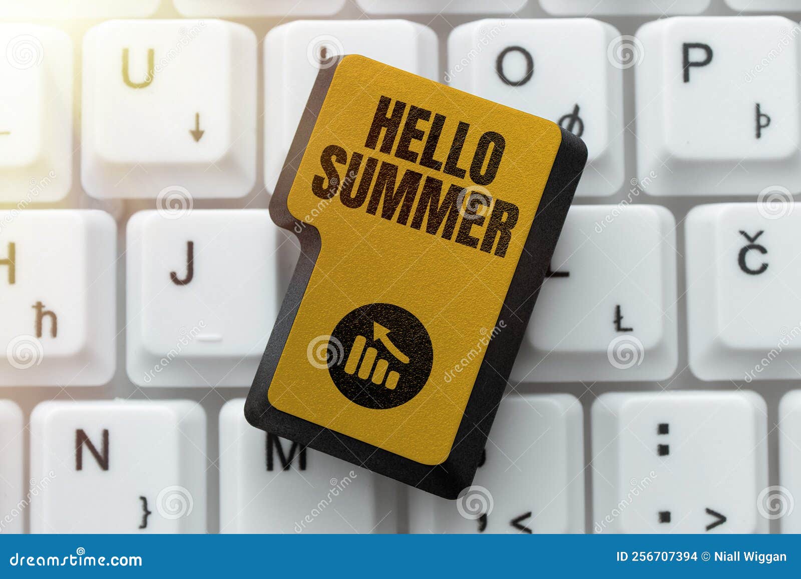 Sign Displaying Hello Summer. Business Idea Welcoming the Warmest ... Sign Displaying Hello Summer. Business Idea Welcoming the Warmest ...