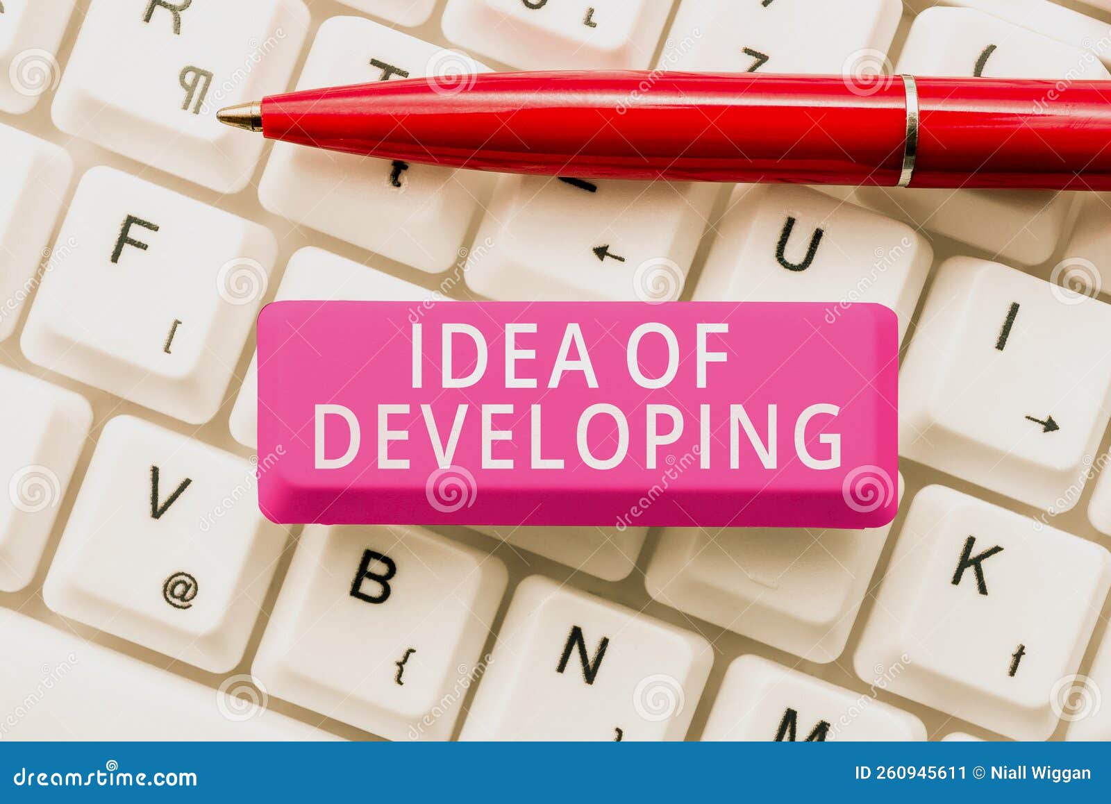 Sign Displaying Idea of Developing. Word for Startup Launch Innovation ...