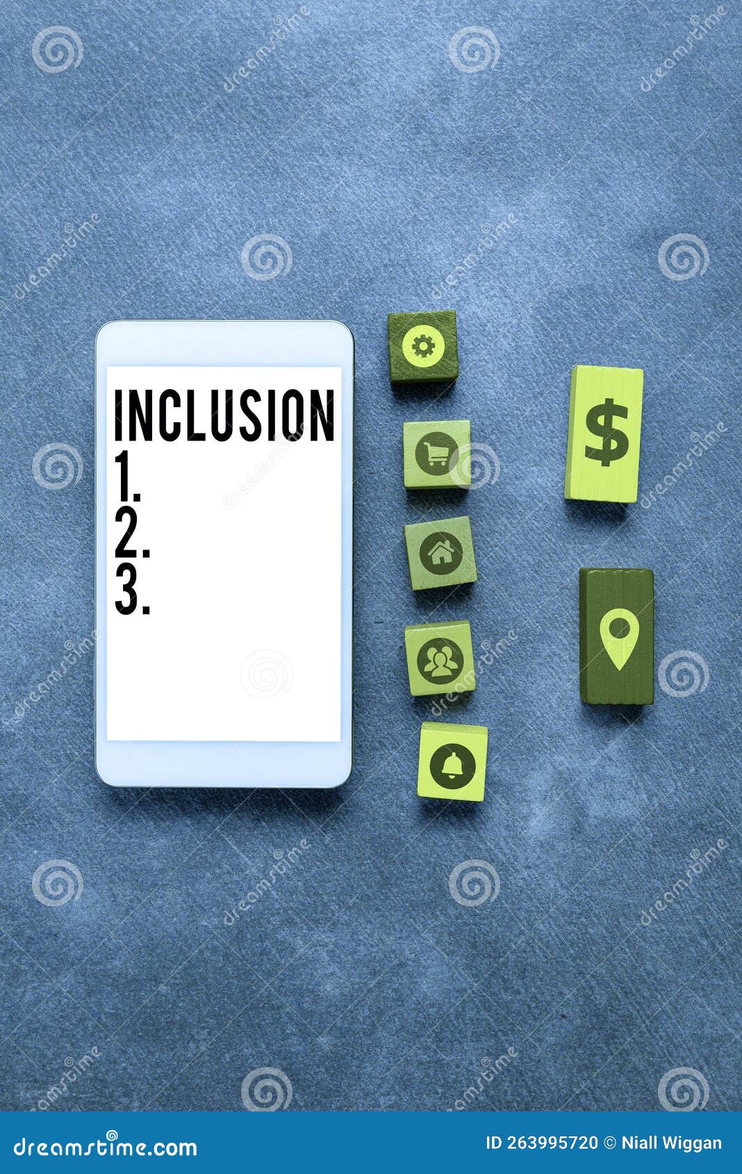 Sign Displaying Inclusion. Business Approach Action State Including of ...