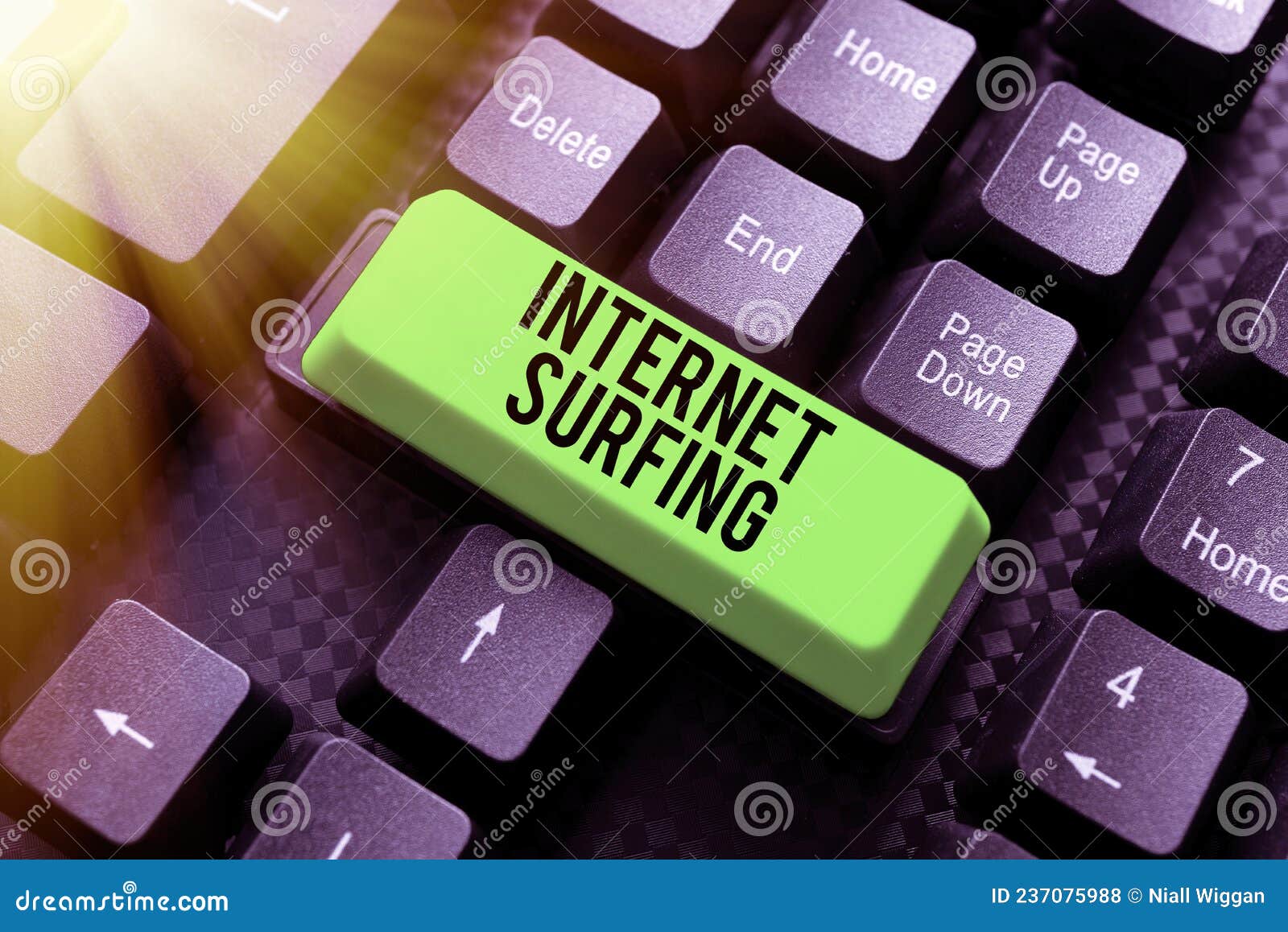 Sign Displaying Internet Surfing. Business Approach Browsing Hundred of ...