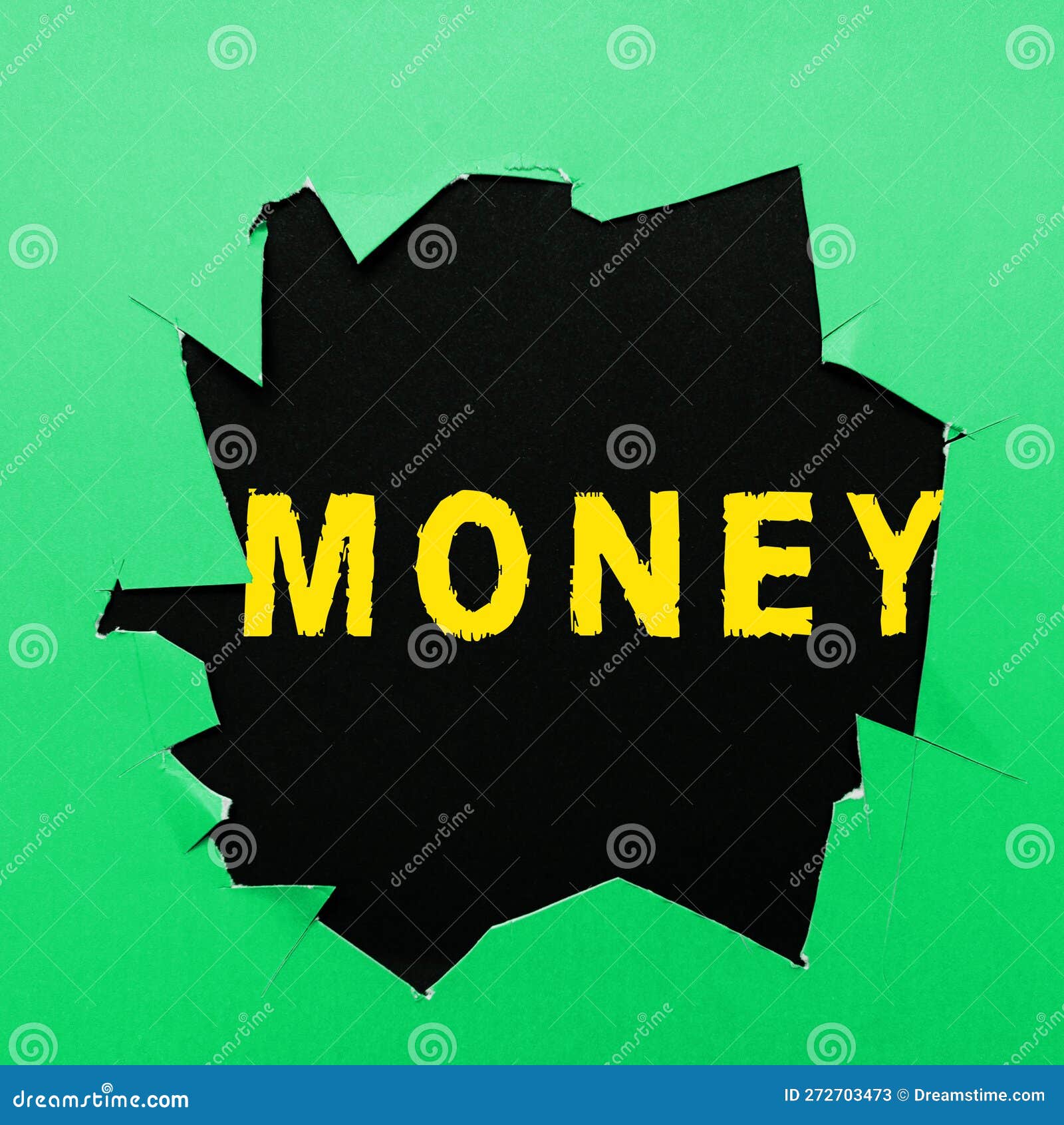 Sign Displaying Money. Business Approach a Current Medium of Exchange ...