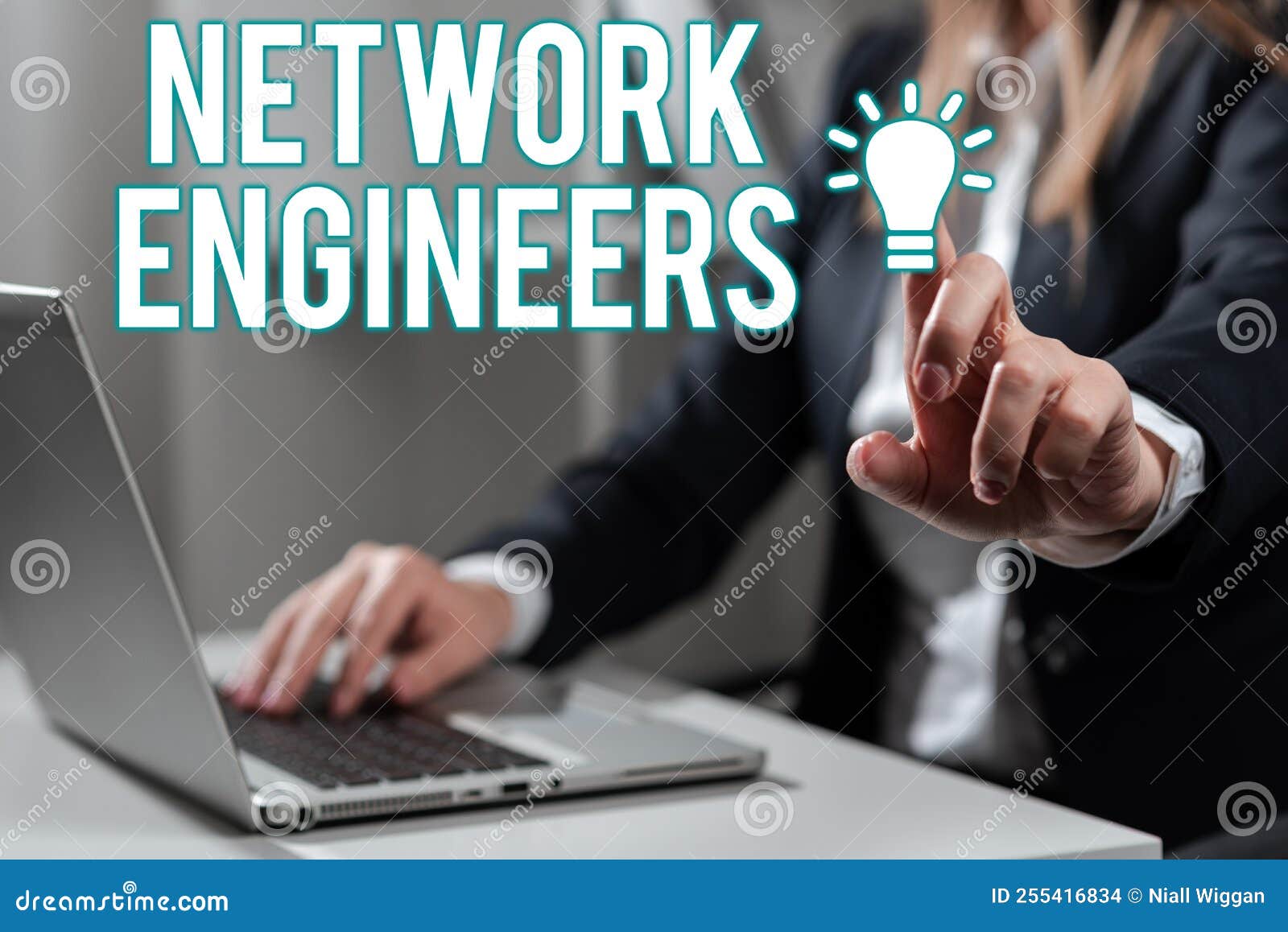 Sign Displaying Network EngineersTechnology Professional Skilled in ...