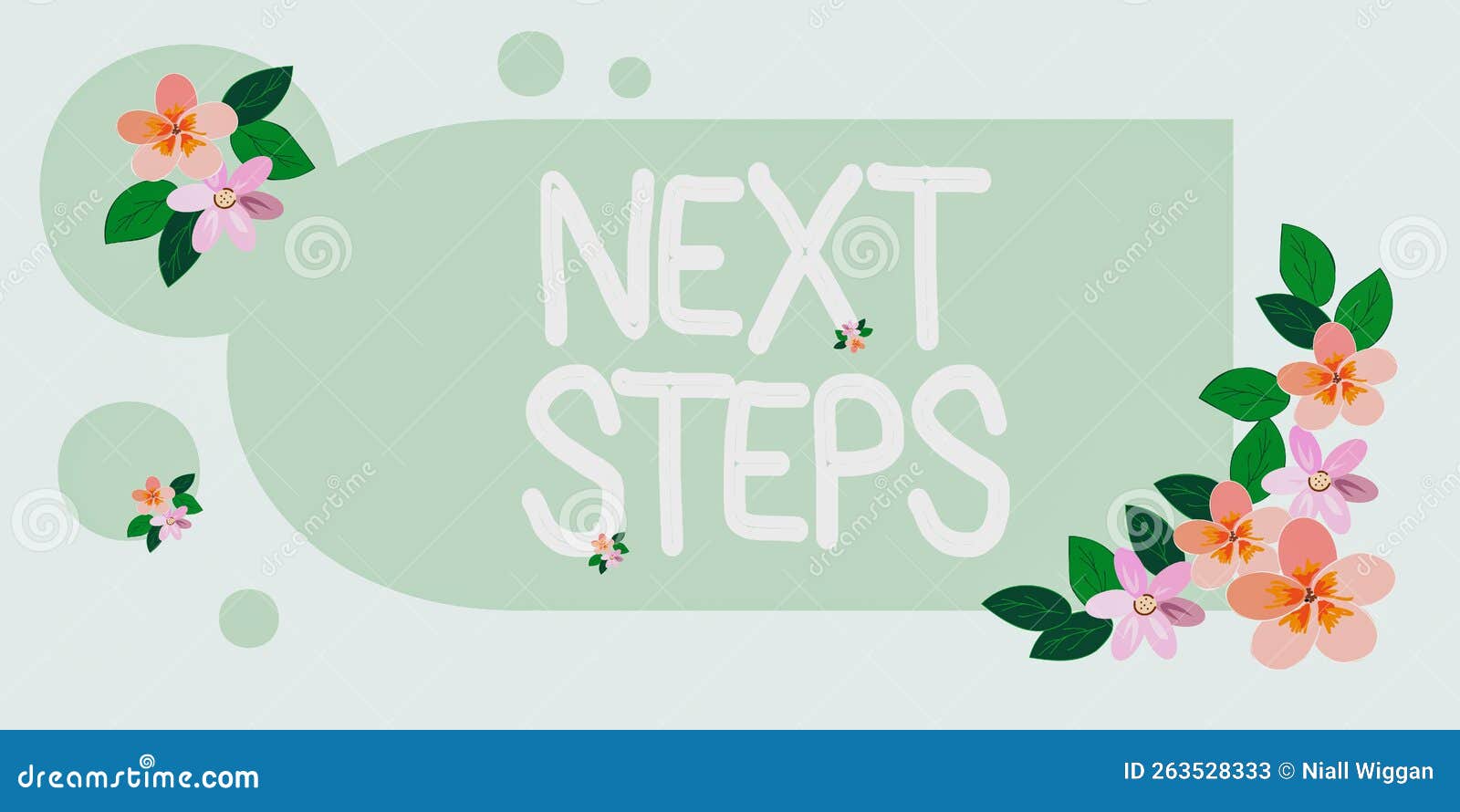 Sign Displaying Next Steps. Conceptual Photo Numper of Process Going To ...