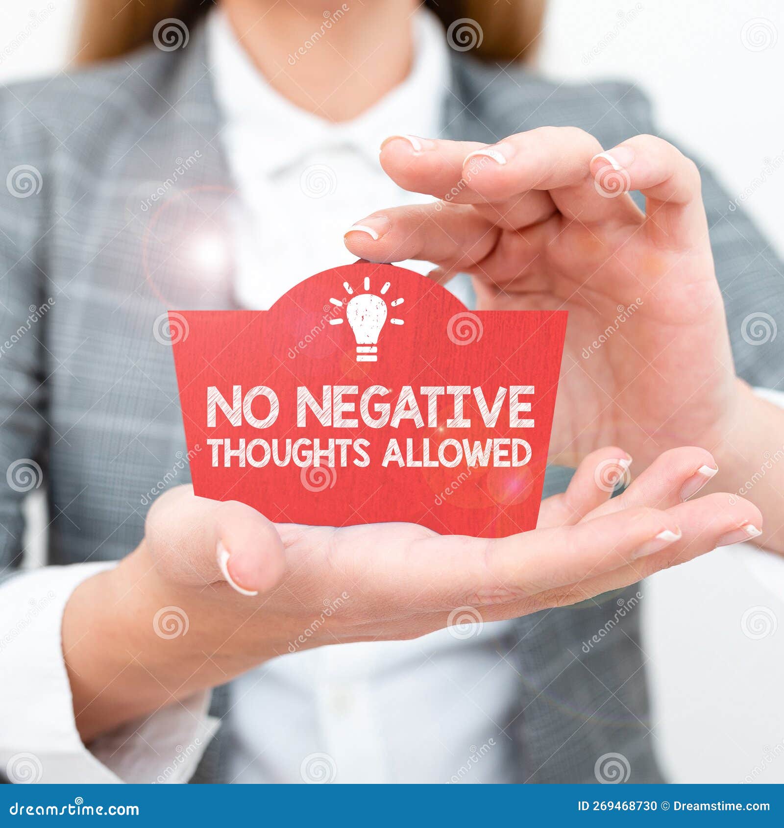 Sign Displaying No Negative Thoughts Allowed. Word Written on always ... Sign Displaying No Negative Thoughts Allowed. Word Written on always ...