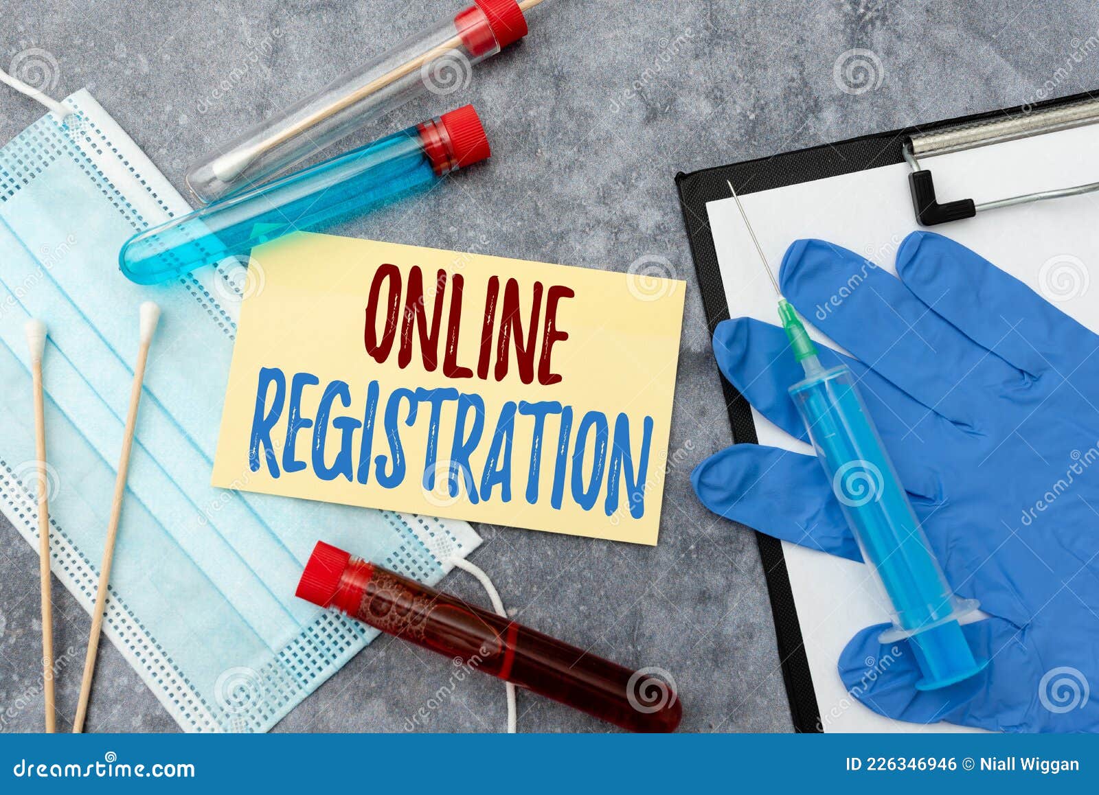 Sign Displaying Online Registration. Internet Concept Registering Via ... Sign Displaying Online Registration. Internet Concept Registering Via ...