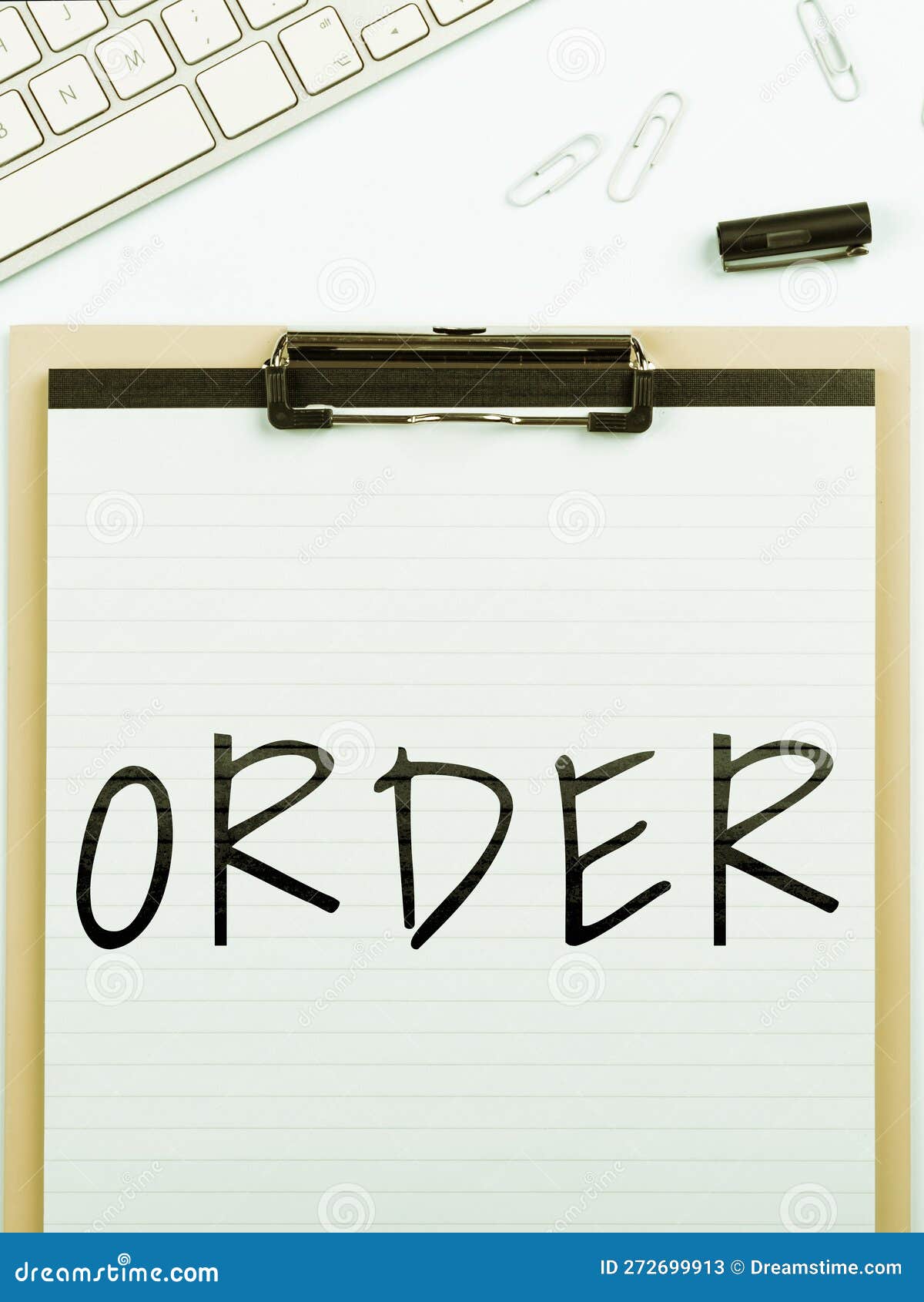 Sign Displaying Order. Internet Concept Arrangement of People or Things ...