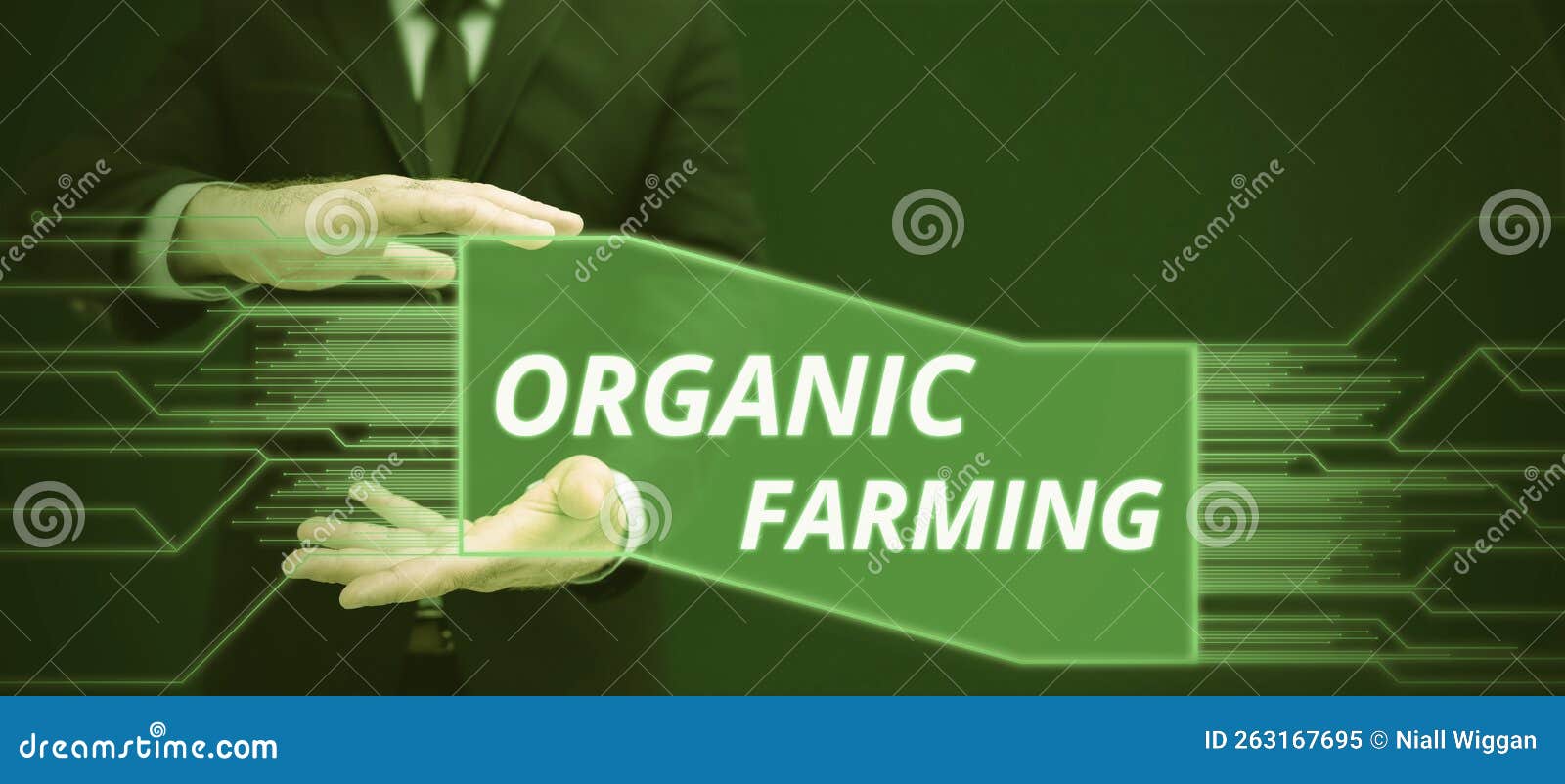 Sign Displaying Organic Farming. Word Written on Agricultural System ... Sign Displaying Organic Farming. Word Written on Agricultural System ...